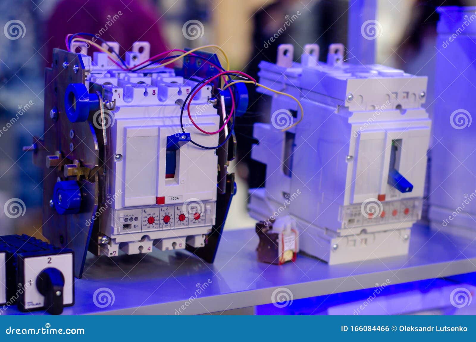Automatic Transfer Switch for Sale in the Store Stock Photo - Image of ...