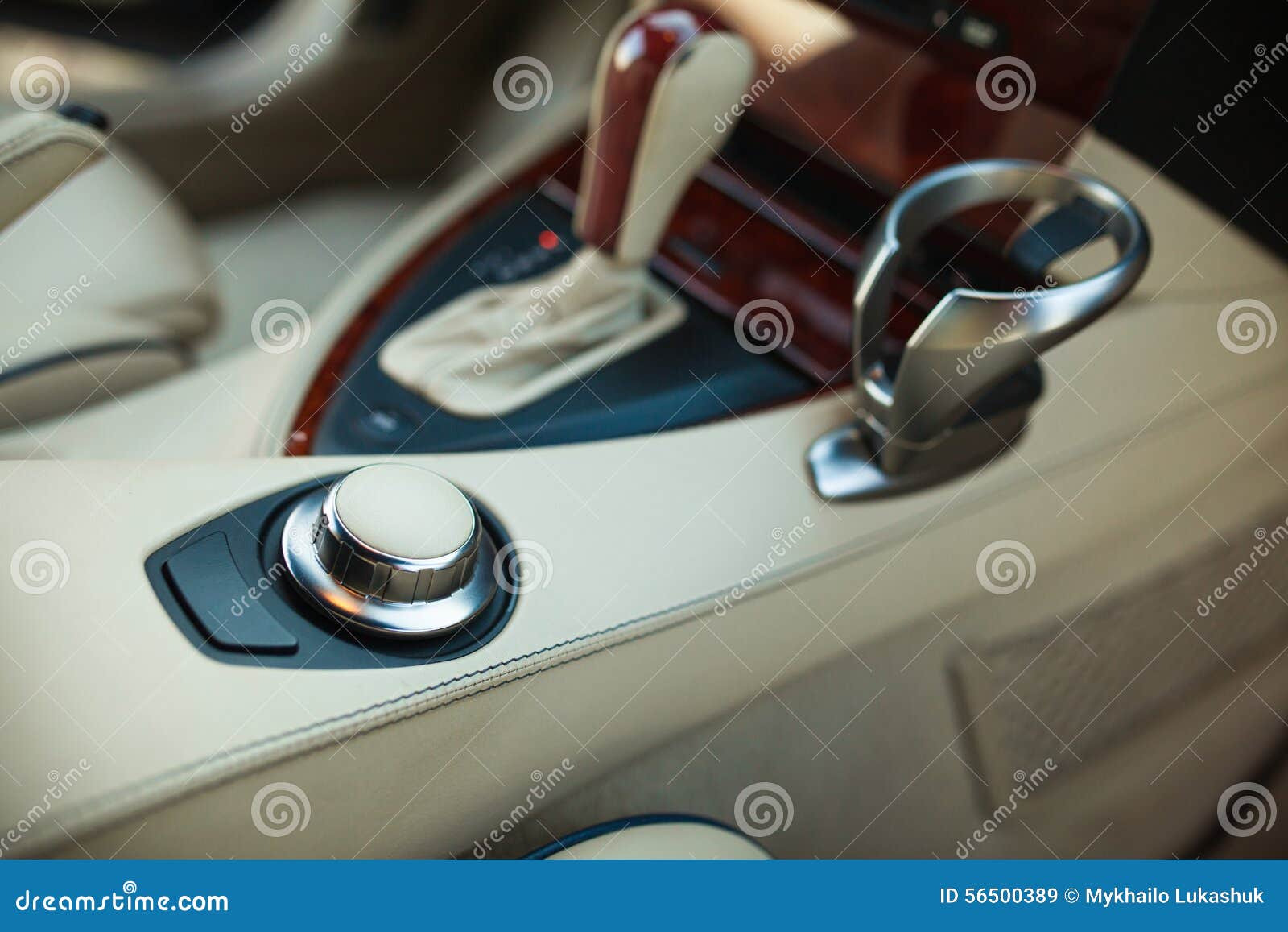 Automatic Transmission Gear Shift Stock Image - Image of metal, auto ...