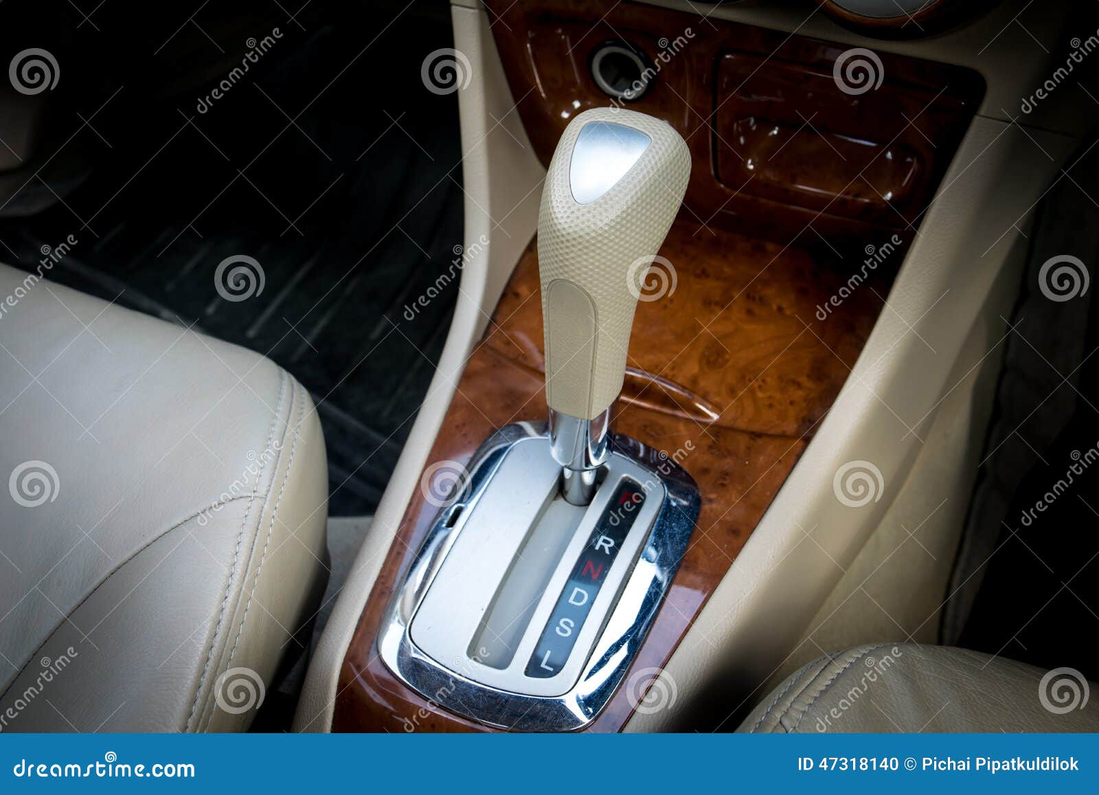 Automatic Transmission Gear Shift Stock Photo - Image of transport ...