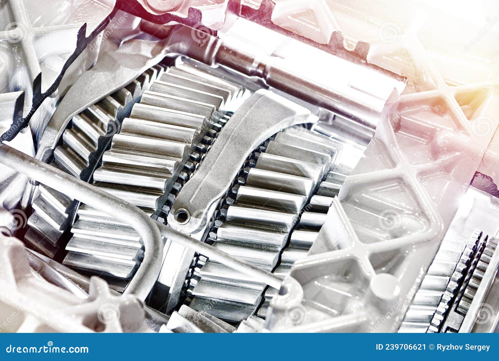 Automatic Transmission Sectional View Stock Image - Image of machine ...