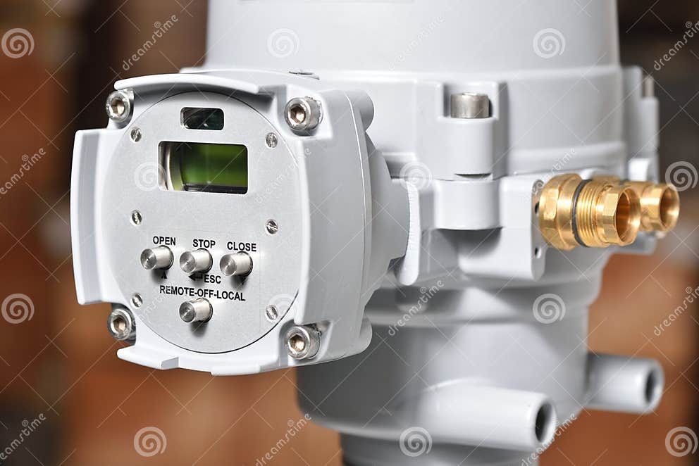 Automatic Valve Control Panel for Plumbing System. the Control Panel is ...