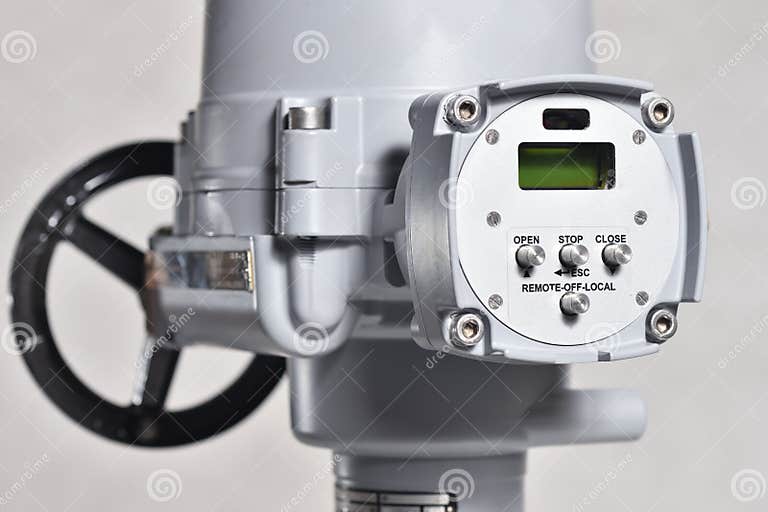 Automatic Valve Control Panel for Plumbing System. the Control Panel is ...