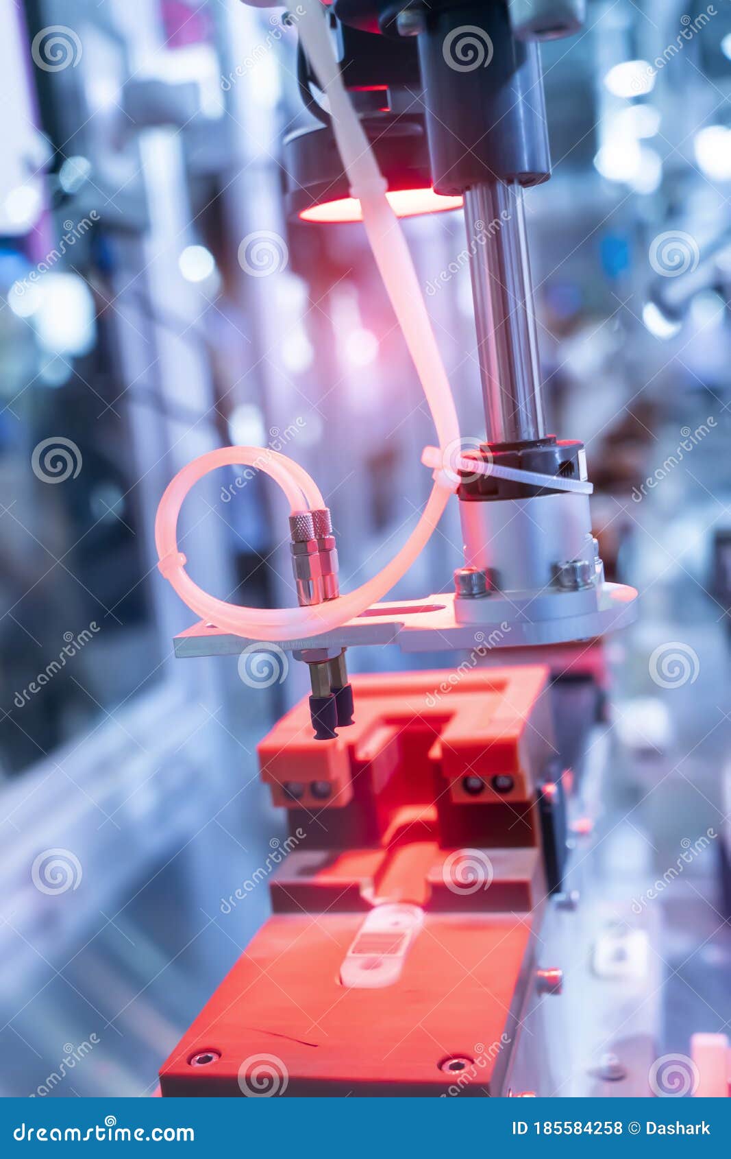 Automatic Vision Sensor Camera System Stock Photo - Image of future ...