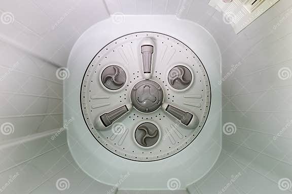 Automatic Washing Machine Spindle Stock Image - Image of routine ...