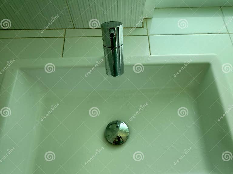 Automatic water tap stock image. Image of large, water - 149353105