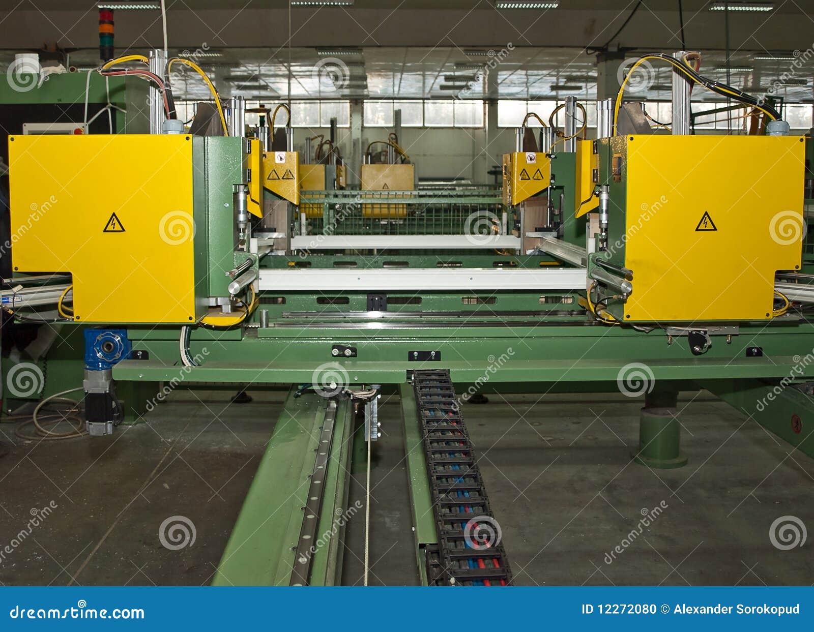 Automatic welding machine stock photo. Image of electricity - 12272080