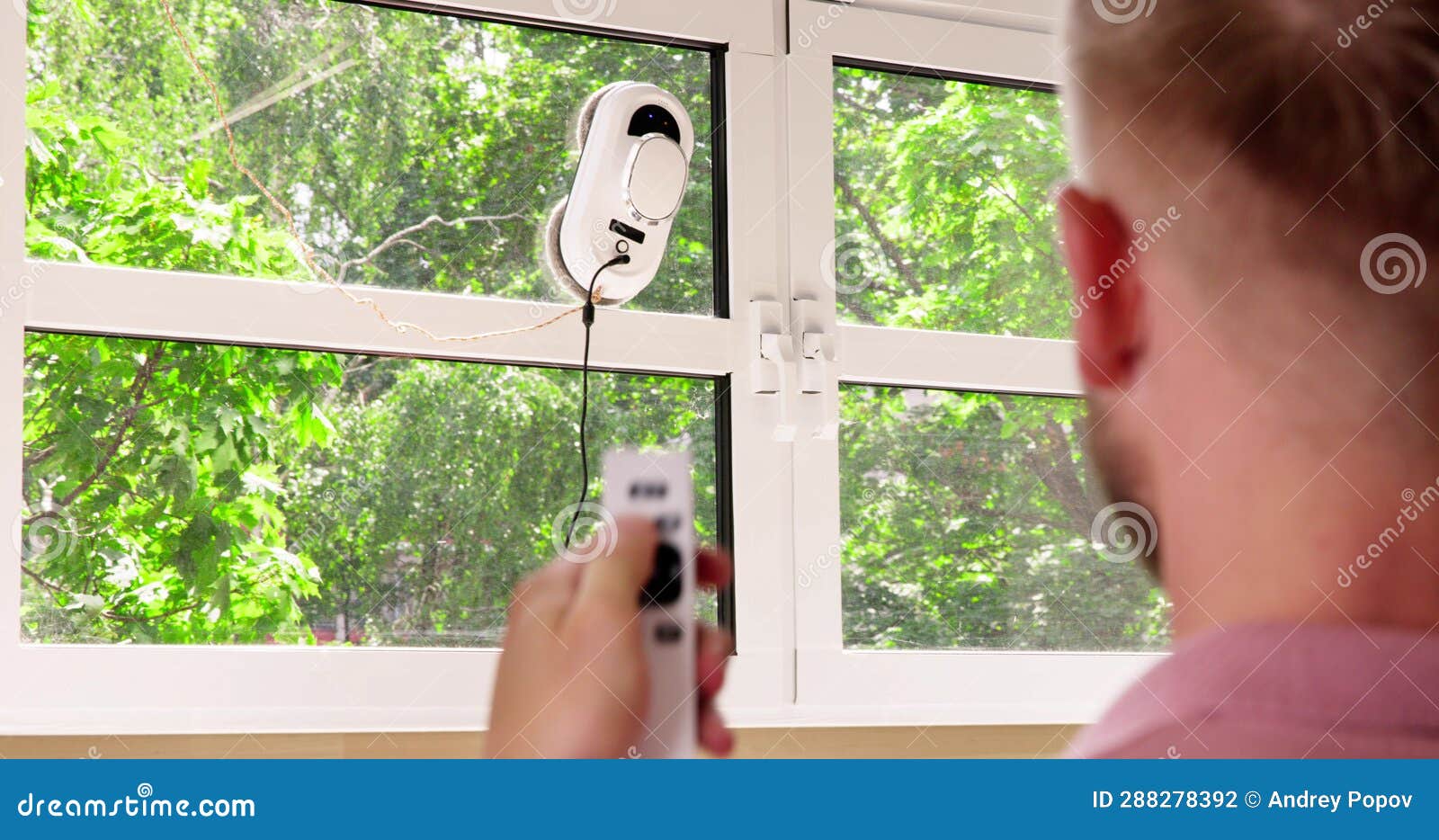 Automatic Window Glass Washer Stock Photo - Image of automatic, help ...