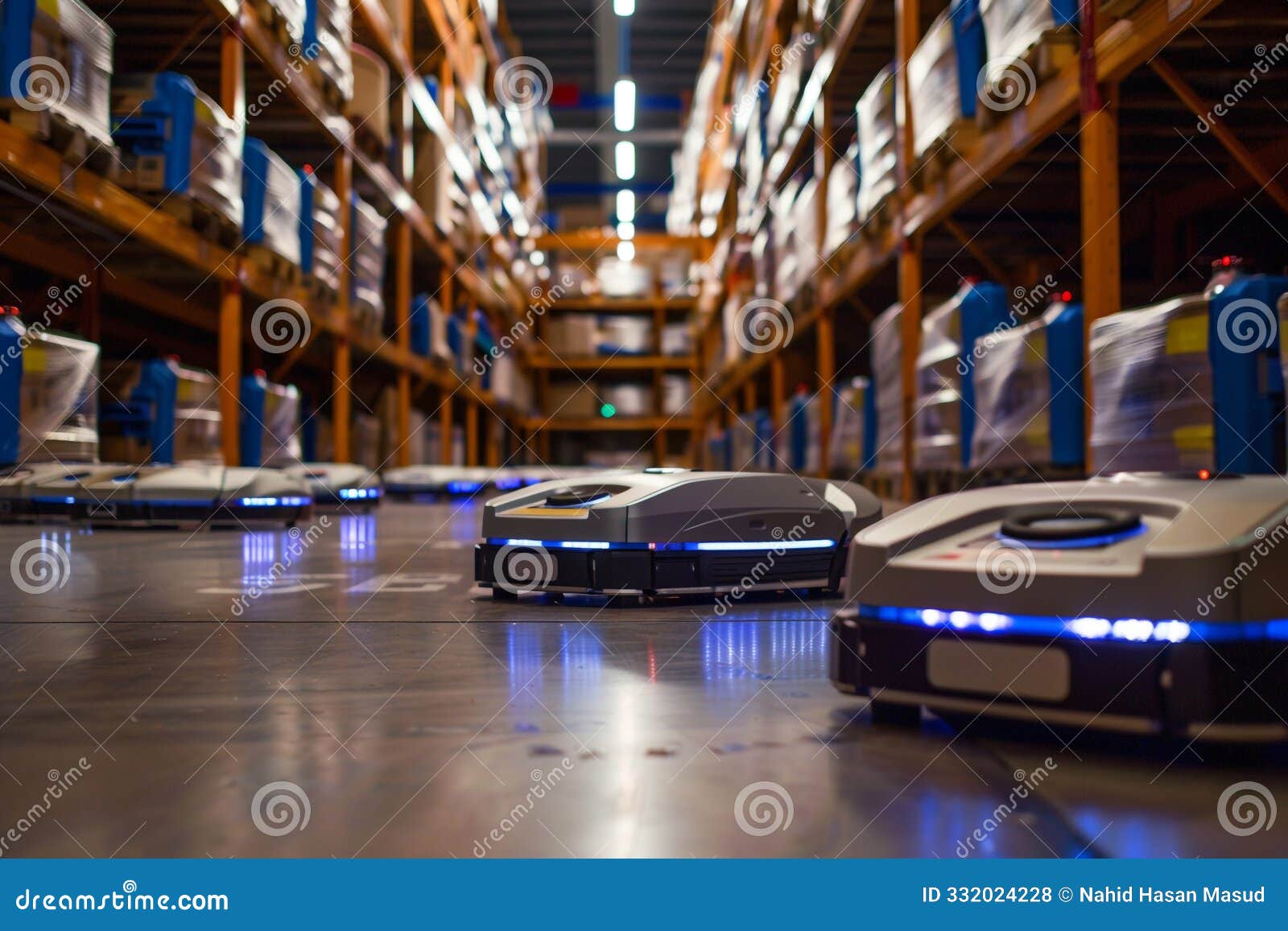 Automation of Artificial Intelligence in Logistics Automated Robotic ...