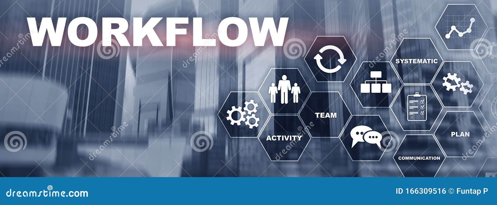 Automation of Business Workflows. Work Process Stock Photo - Image of ...