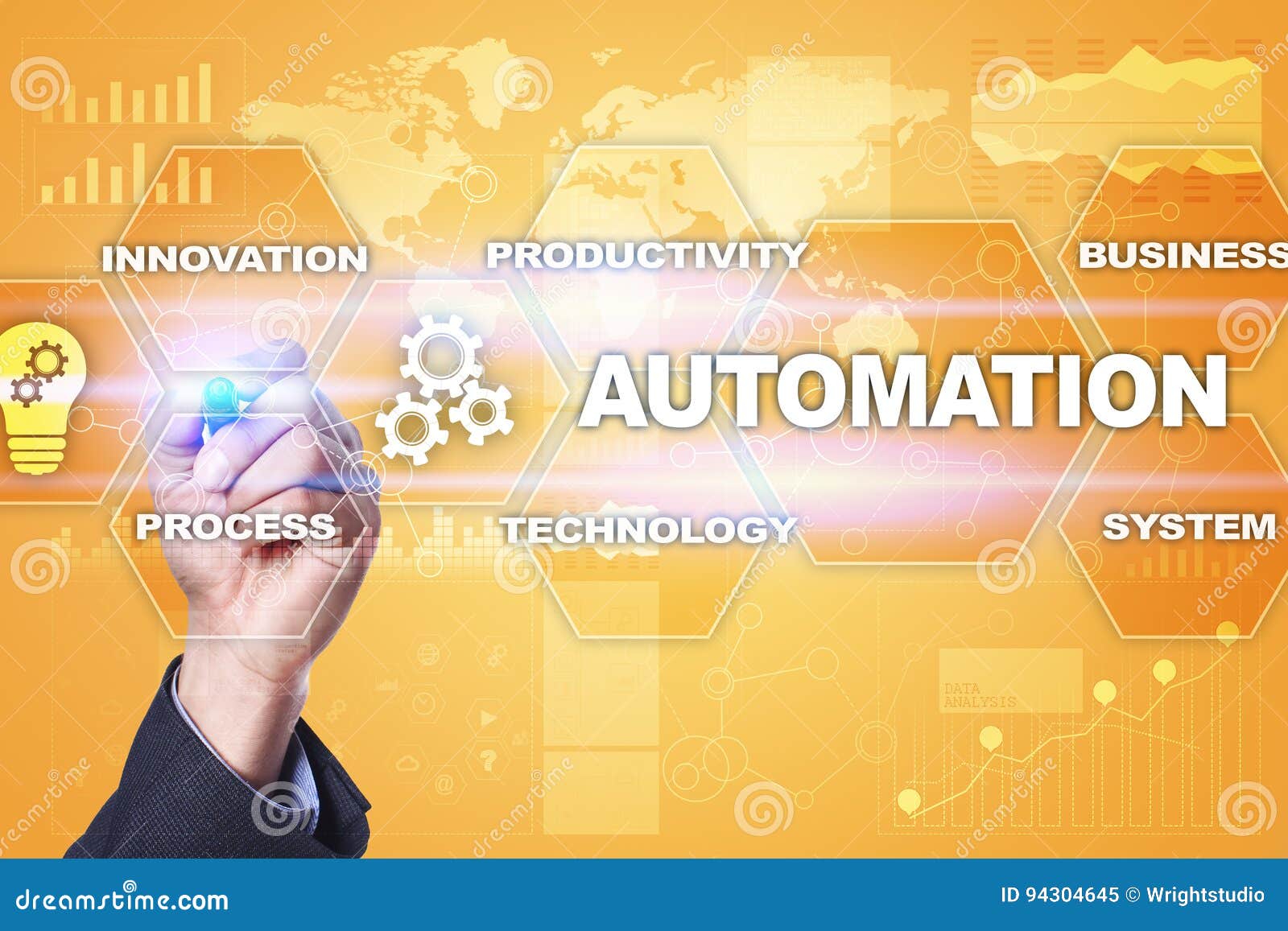 Automation Concept As Innovation, Improving Productivity in Business ...