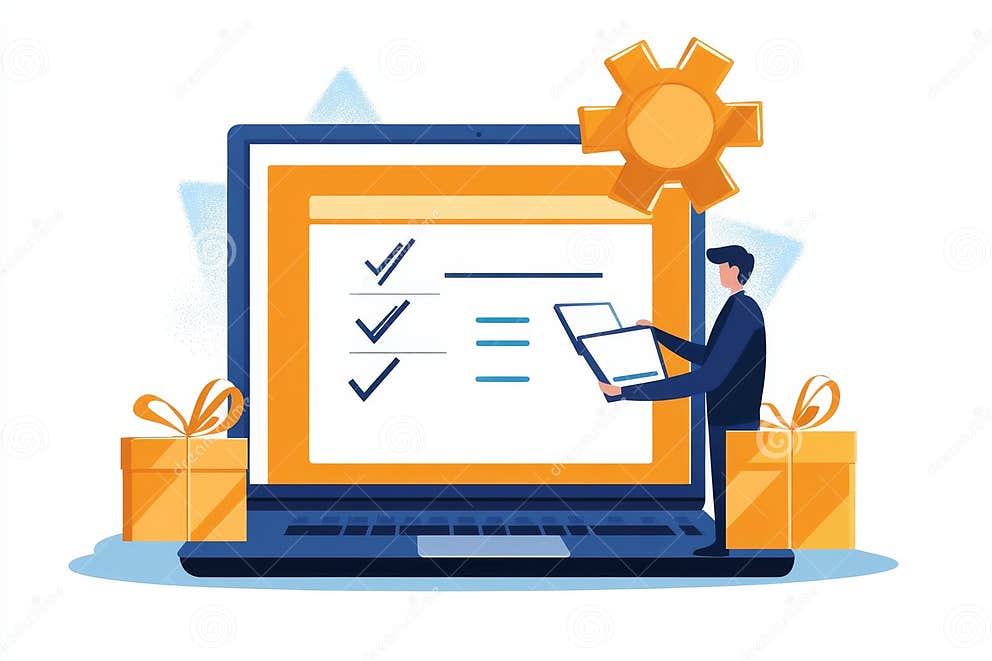 Automation Concept, Workflow Optimization for Industrial Business ...