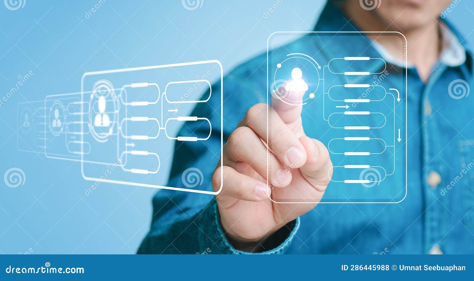 Automation of Corporate Processes and Workflows Using Flowcharts. on a ...