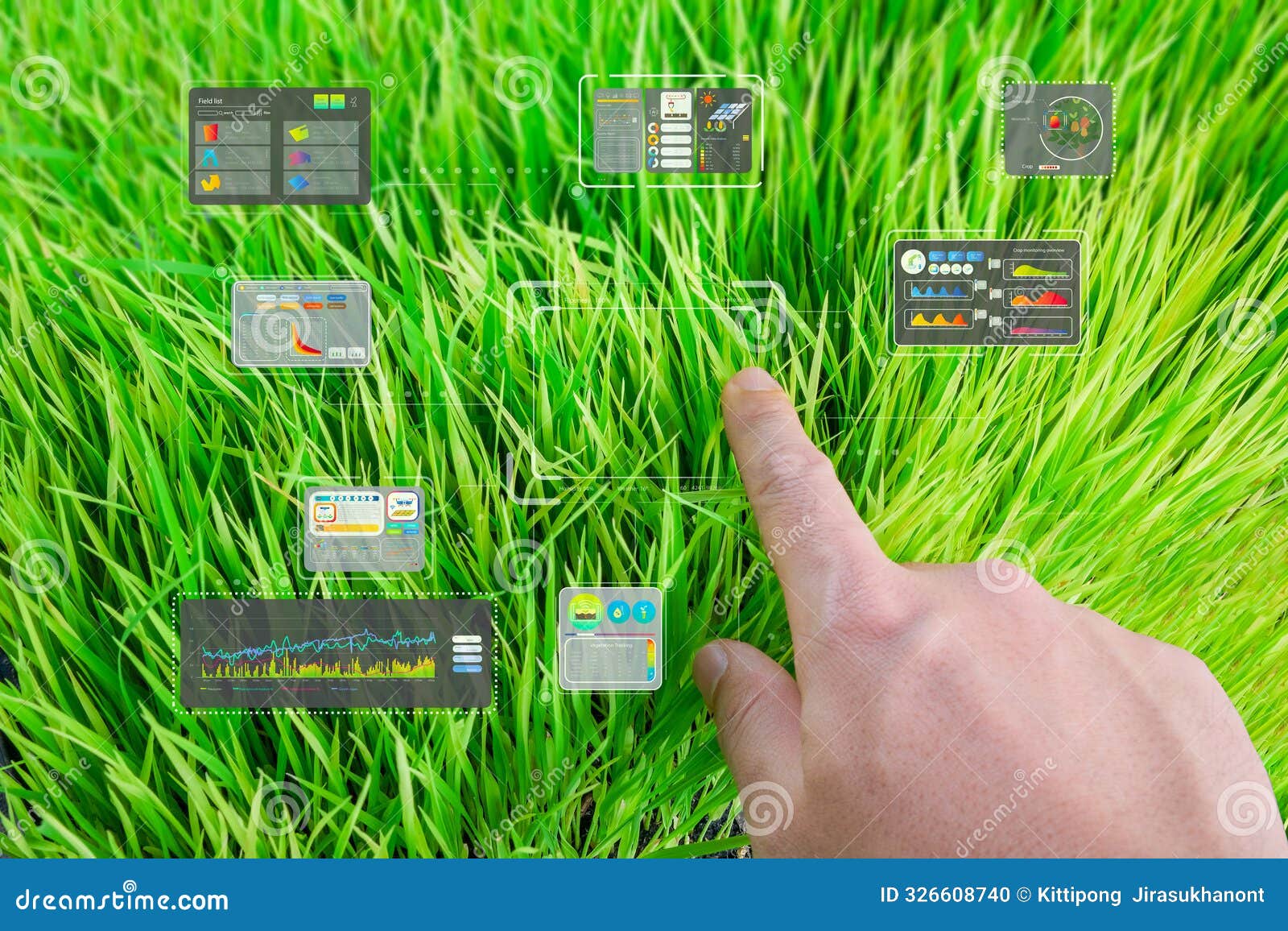 Automation Farm for Precision Agriculture Technology with Digital ...