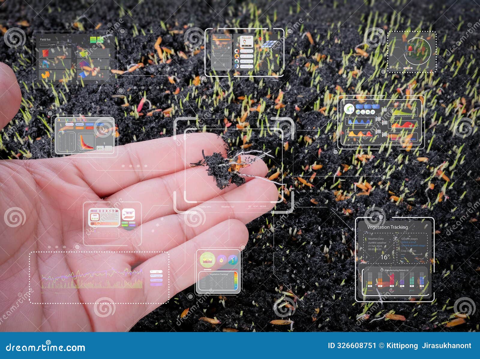 Automation Farm for Precision Agriculture Technology with Digital ...