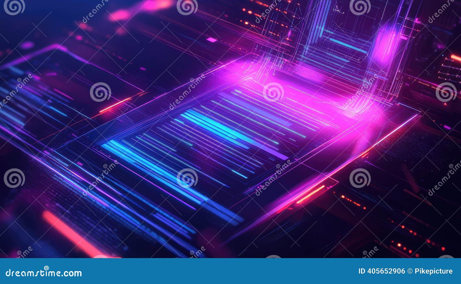 Automation And High Tech Outline Icons Collection. Automation, High-tech, Robotics, AI, Machine ...