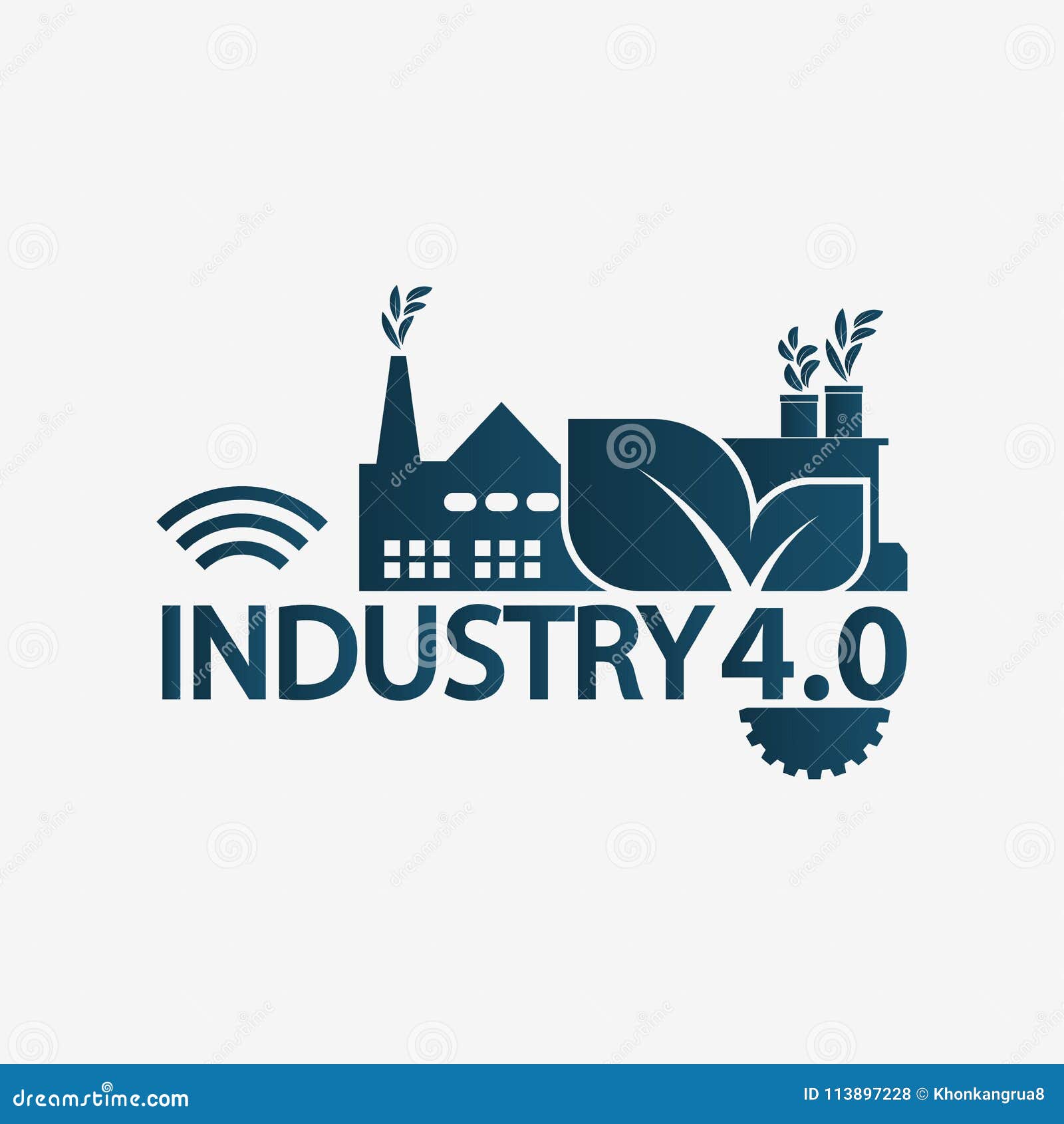 Automation Industry 4.0 Icon,logo Factory,technology Concept ... Automation Industry 4.0 Icon,logo Factory,technology Concept ...