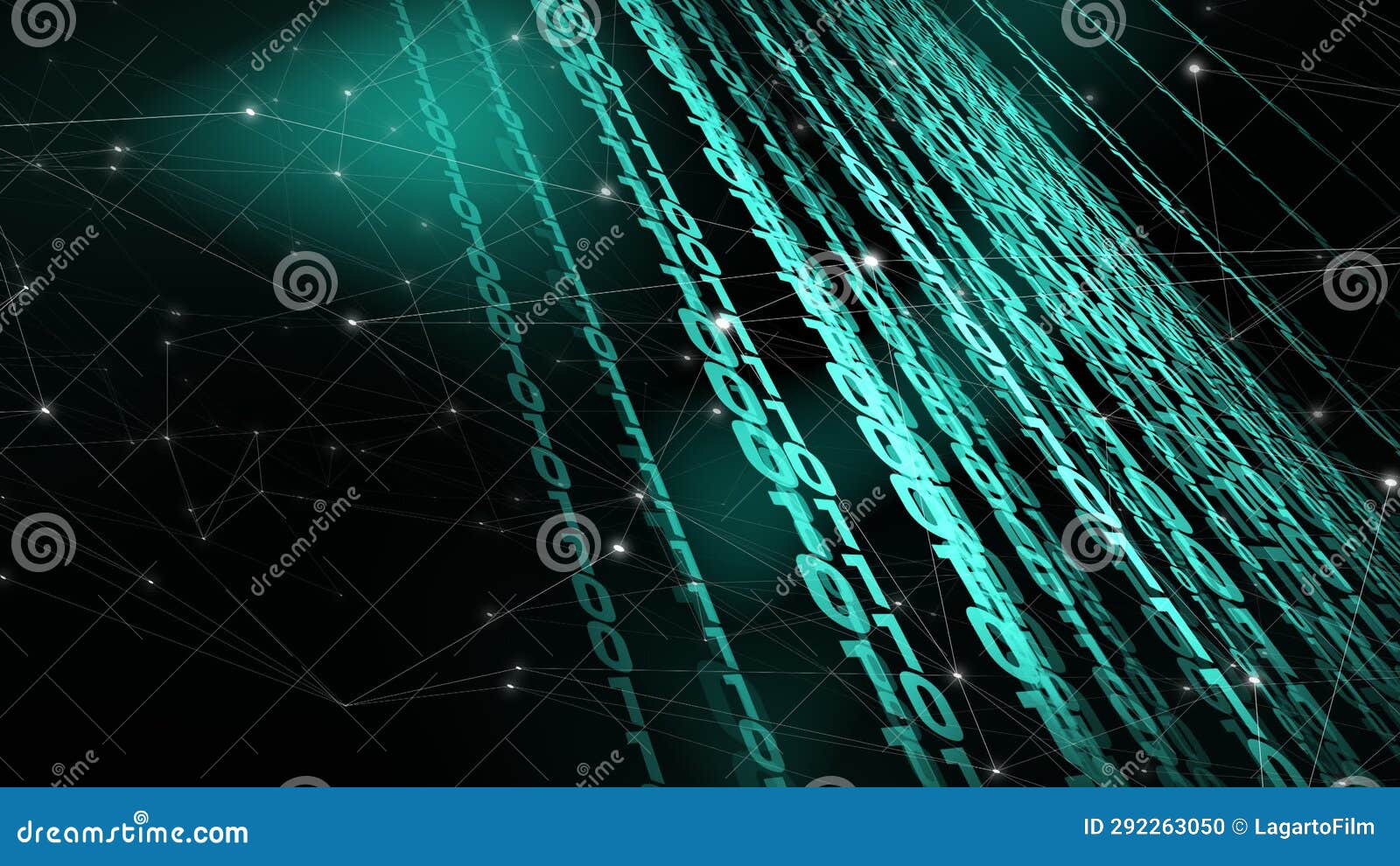 Automation Of Processes Relies On Computer Code Written In Binary To Execute Tasks Stock Footage
