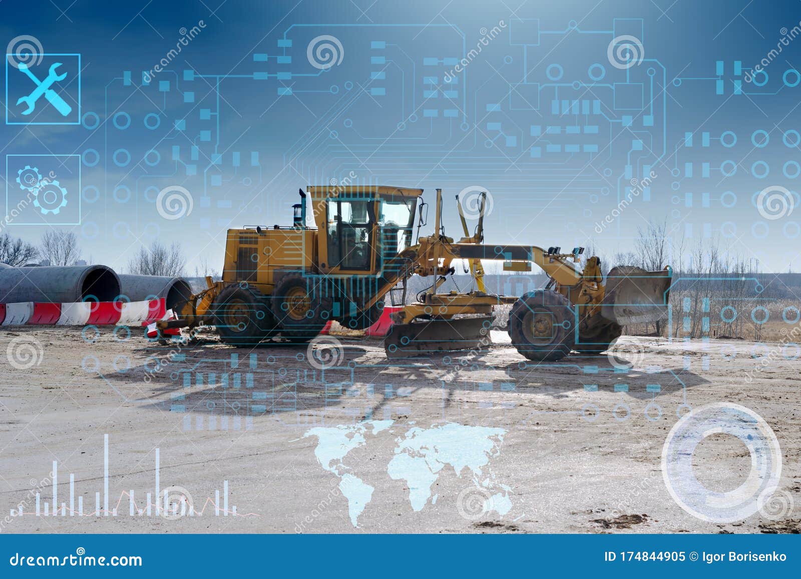 Automation Of The Road Construction Process, Management Of An ...