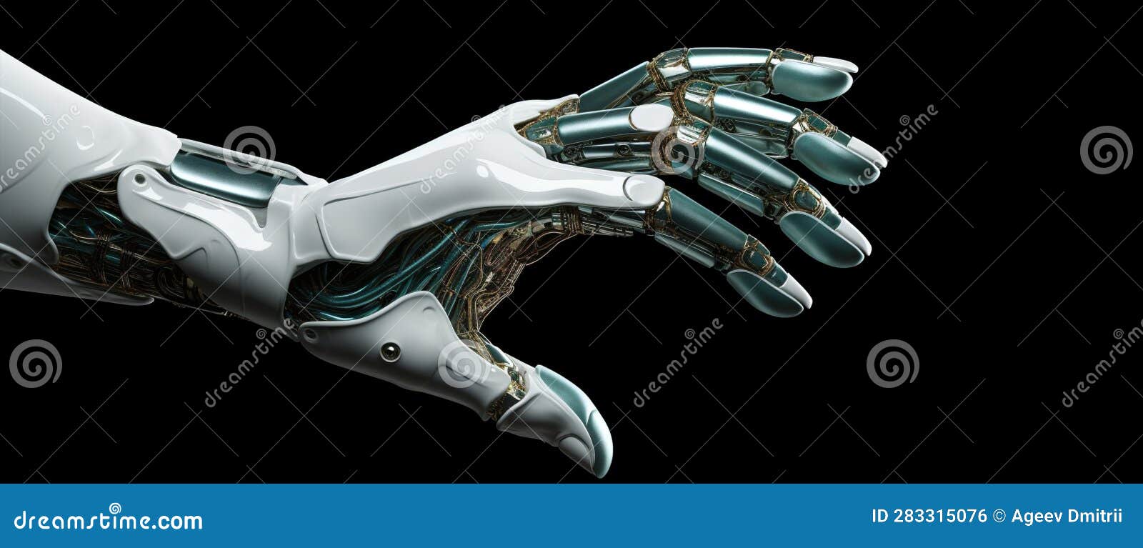 Robotic Artificial Mechanical Technology Machine Future Futuristic ...