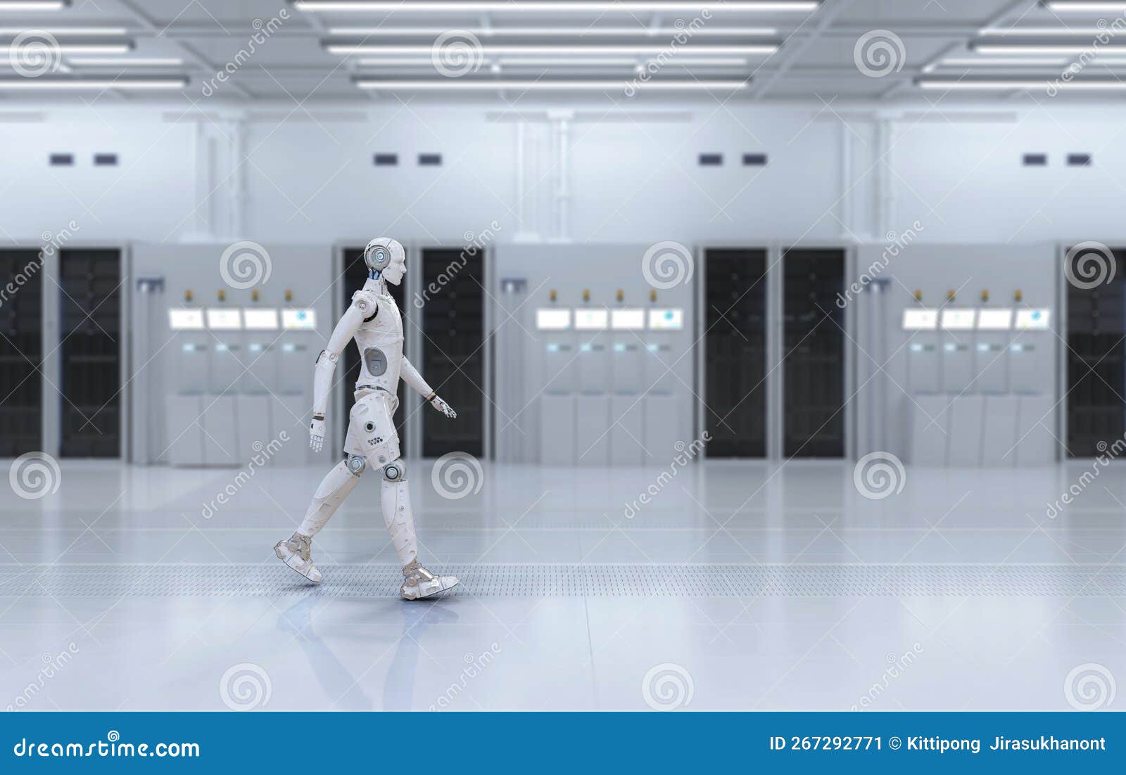 Automation Semiconductor Manufacturing with Robot Working in ...