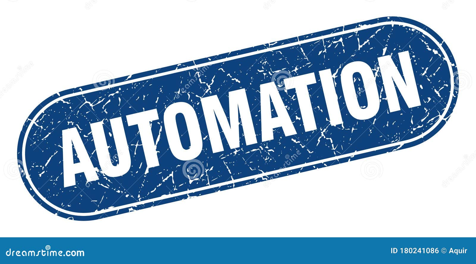 Automation Sign. Automation Grunge Stamp Stock Vector - Illustration of ...