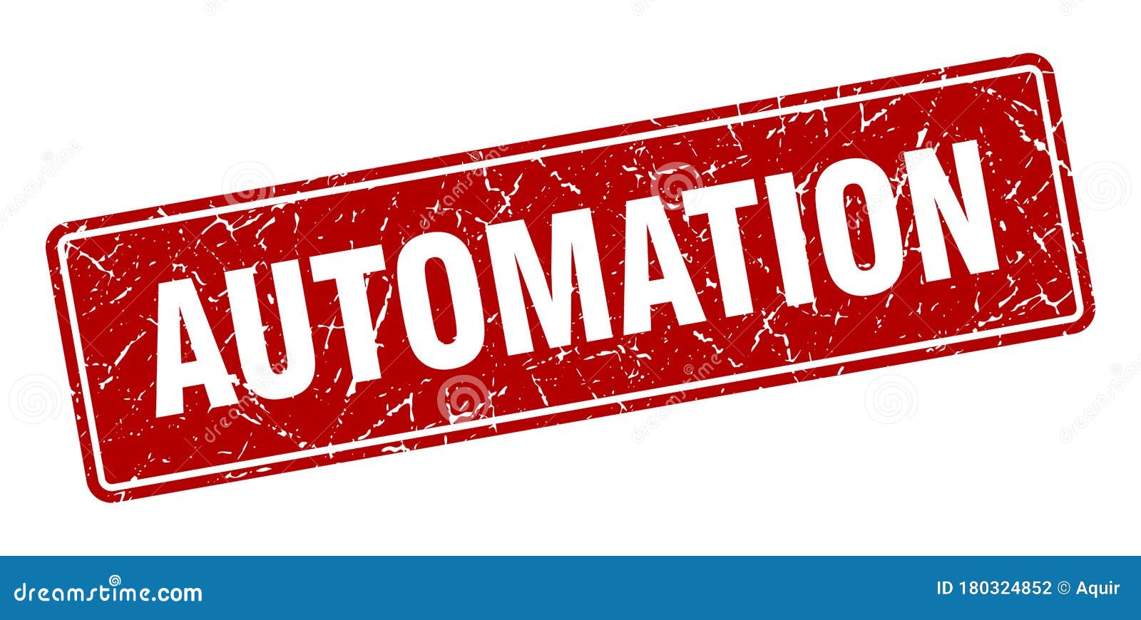 Automation Sign. Automation Grunge Stamp Stock Vector - Illustration of ...