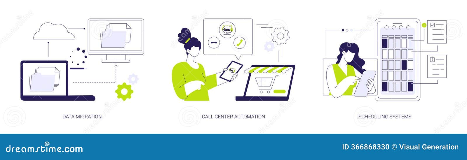 Automation Software. IOT And Automation Concept As An Innovation ...