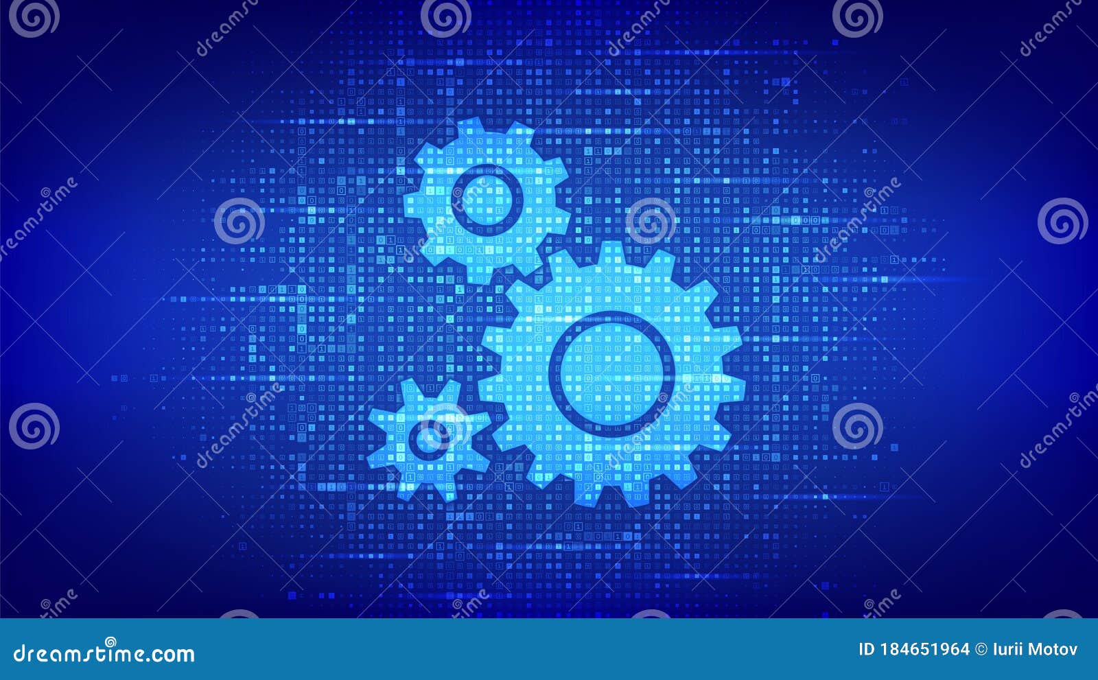 Automation Software Background. Gears Icons Made with Binary Code. IOT ... Automation Software Background. Gears Icons Made with Binary Code. IOT ...