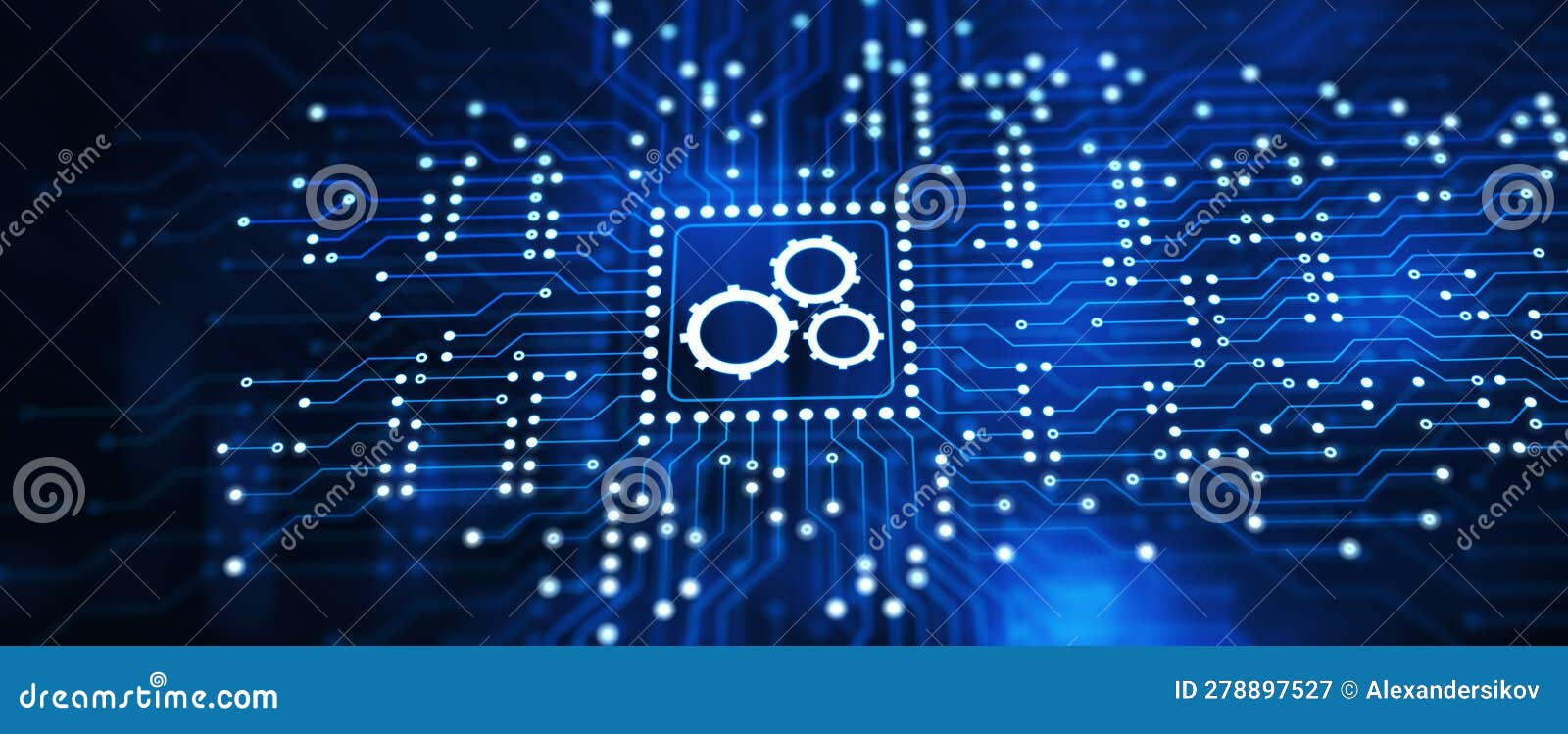 Automation Software Technology Process System Business Concept Stock ...