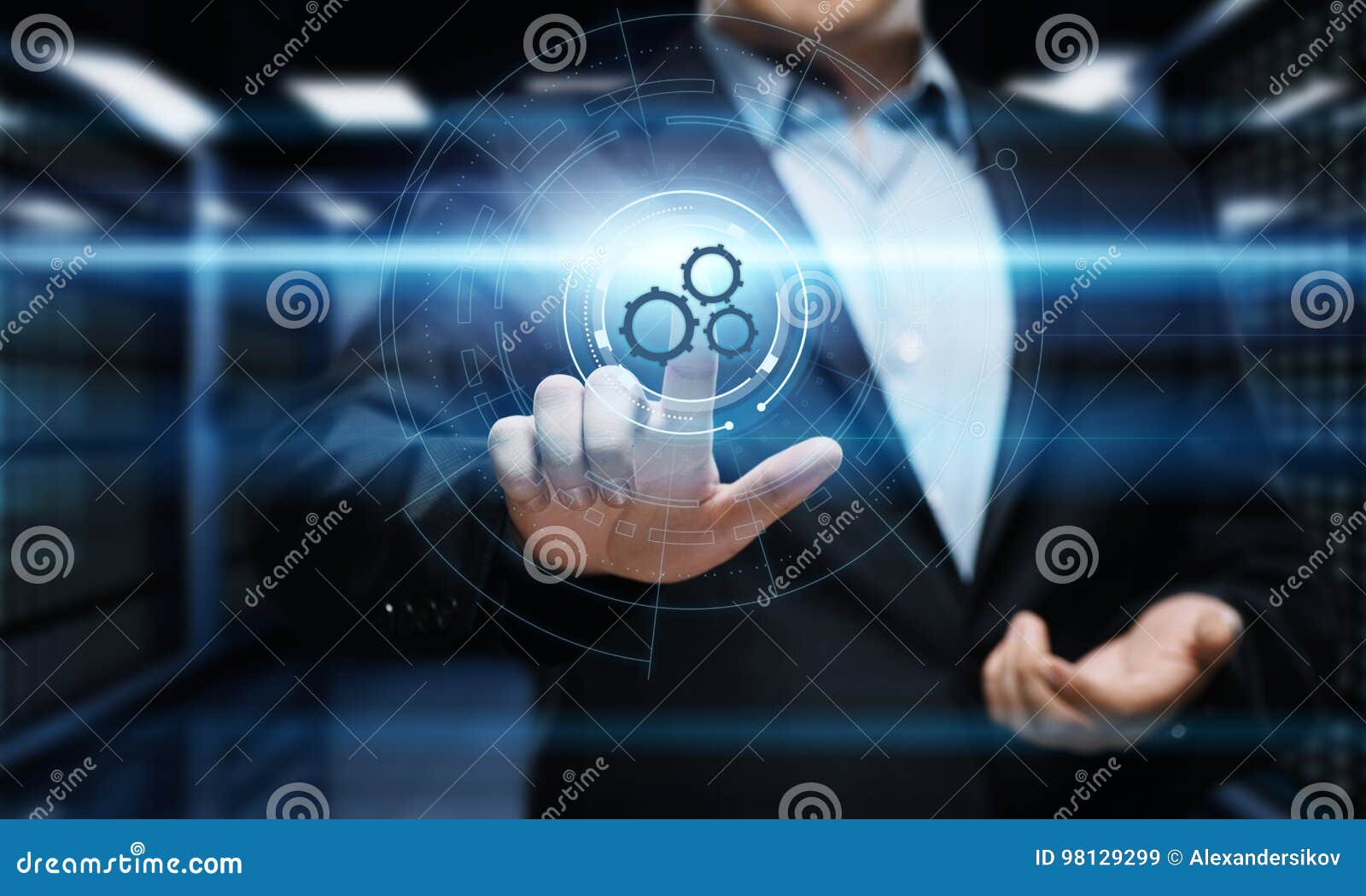 Automation Software Technology Process System Business Concept Stock ...