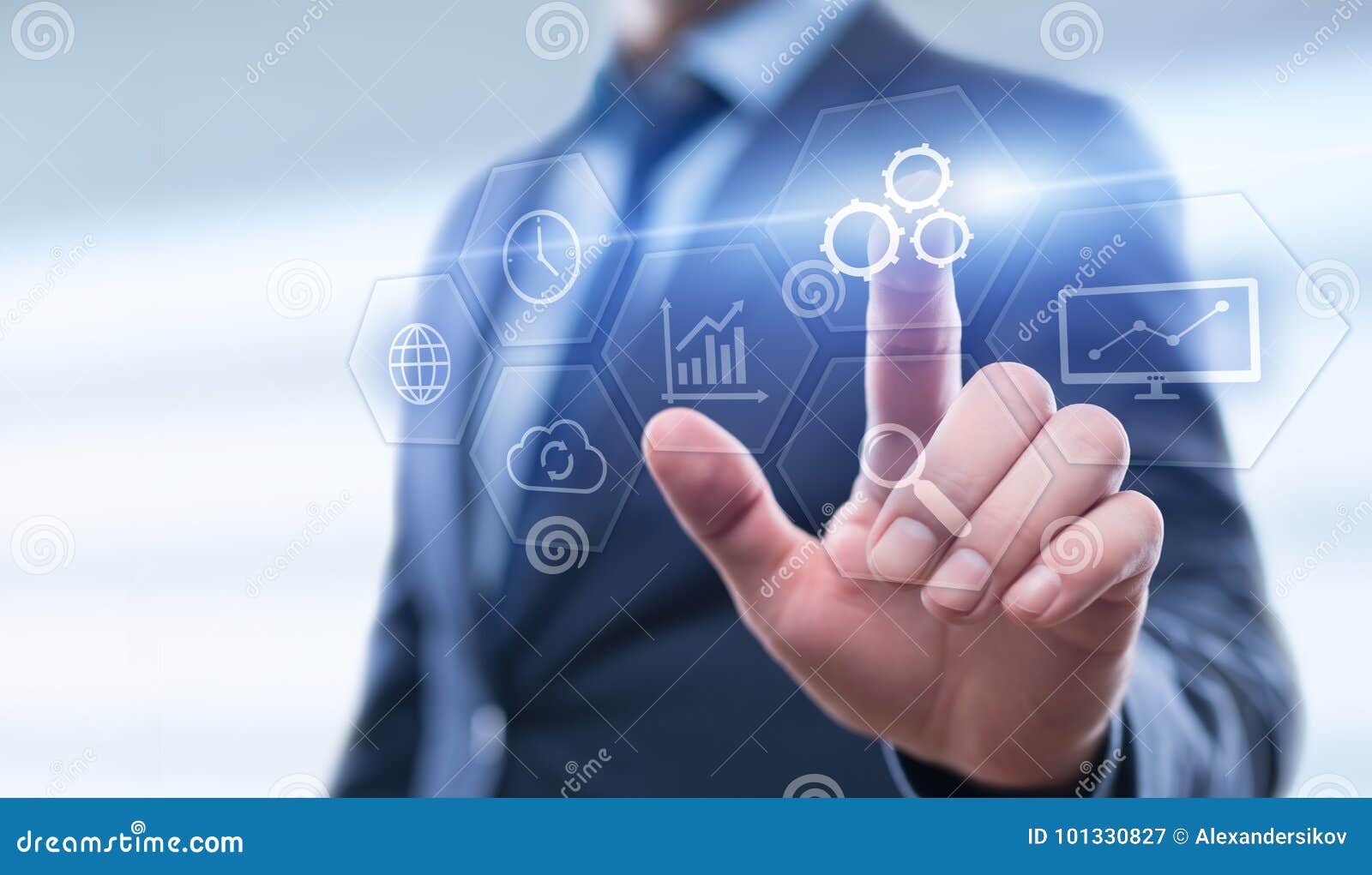 Automation Software Technology Process System Business Concept Stock ...