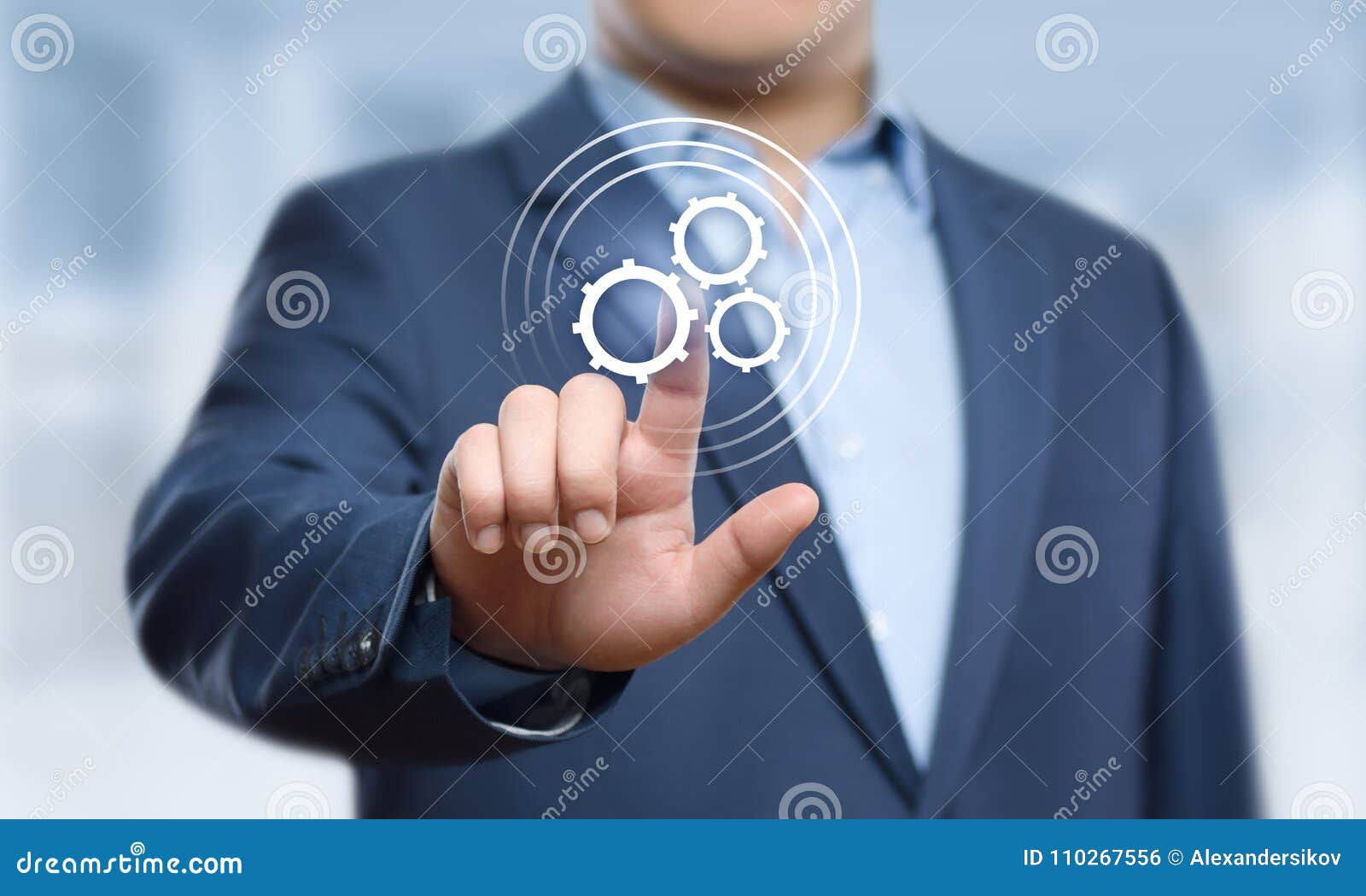 Automation Software Technology Process System Business Concept Stock ...