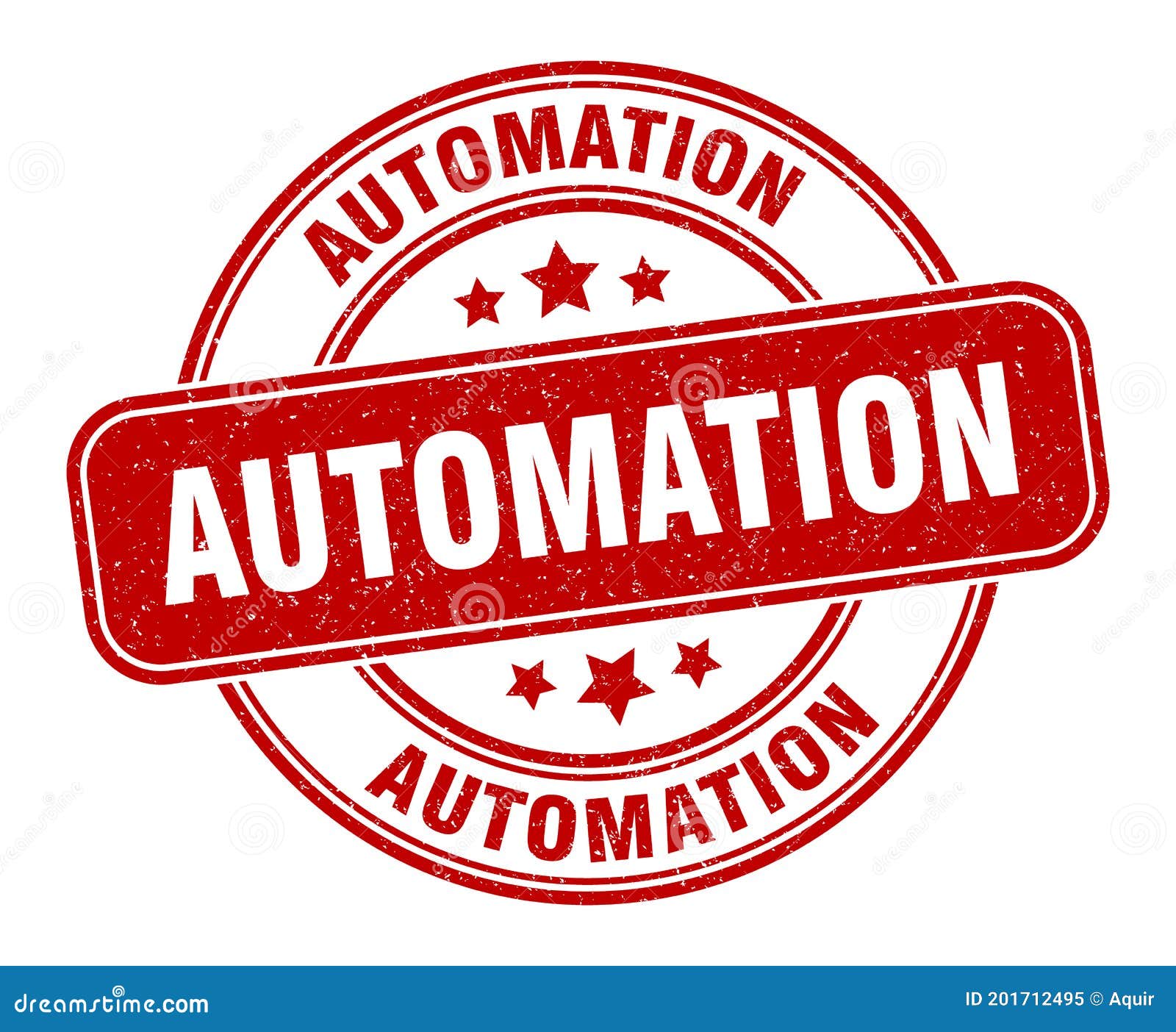 Automation Stamp. Automation Round Grunge Sign Stock Vector ...