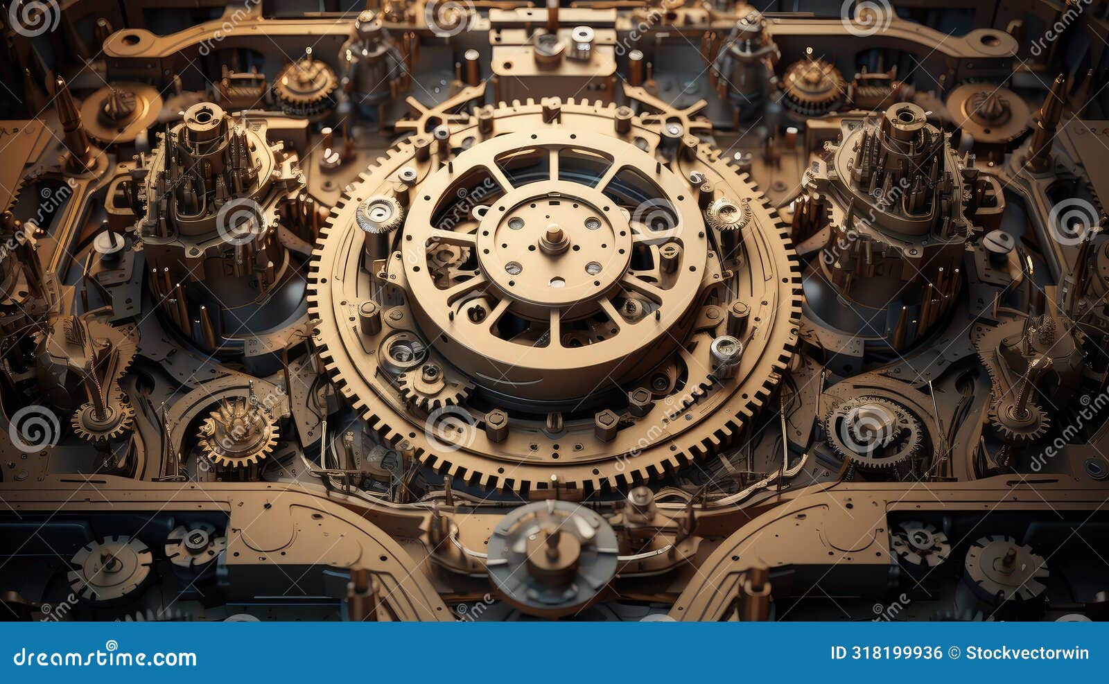 Automation Technology Shipyard Ship Stock Illustration - Illustration ...