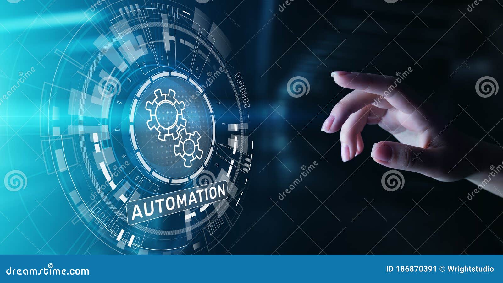 Automation Work Flow Business Process Optimisation Smart Industry ...