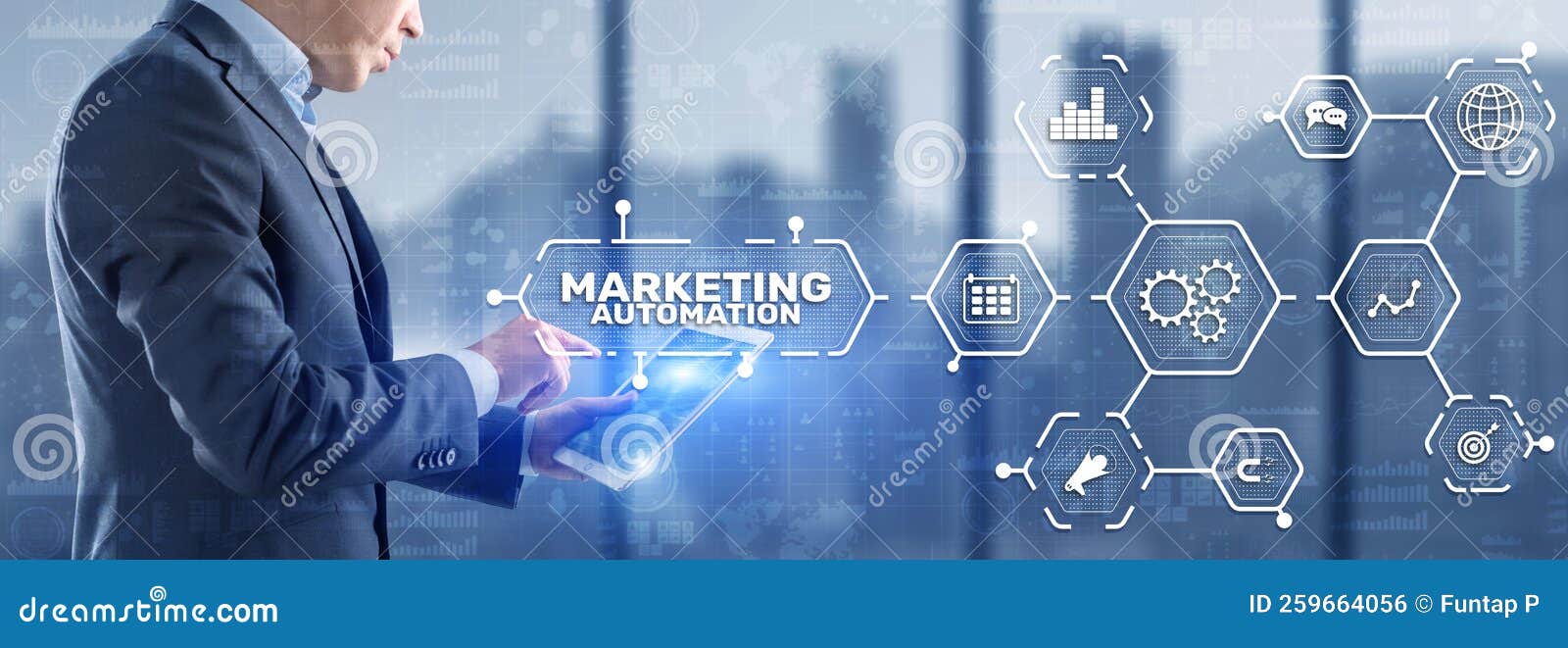 Automatisation Du Marketing. Programmes Informatiques Et Solutions ...