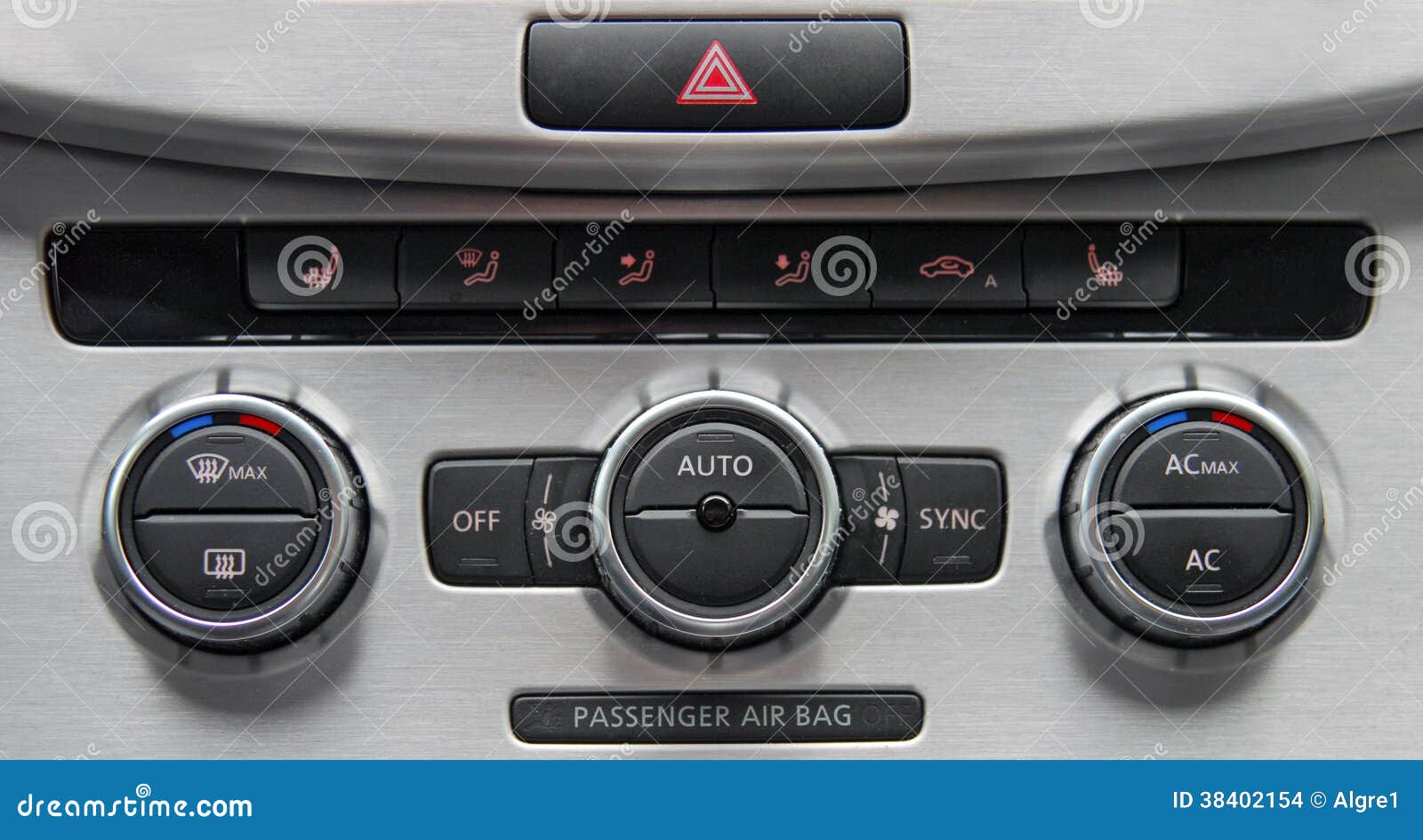 Automatische Auto-Klimaanlage Stockfoto - Bild von baumuster ...