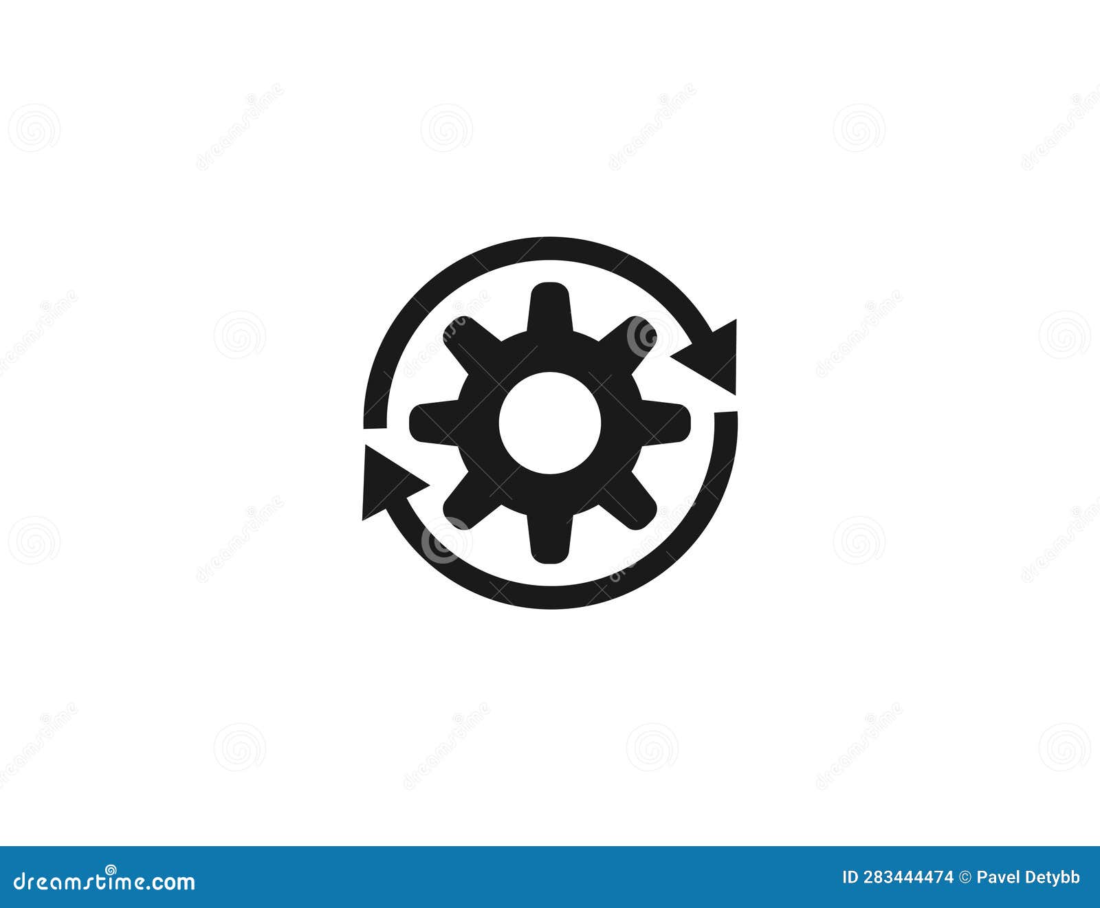 Automatism, Process Icon. Vector Illustration. Stock Vector ...