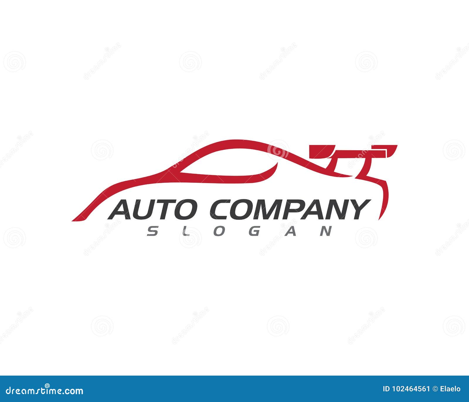 Automobile Automatica Logo Template Illustrazione Vettoriale ...