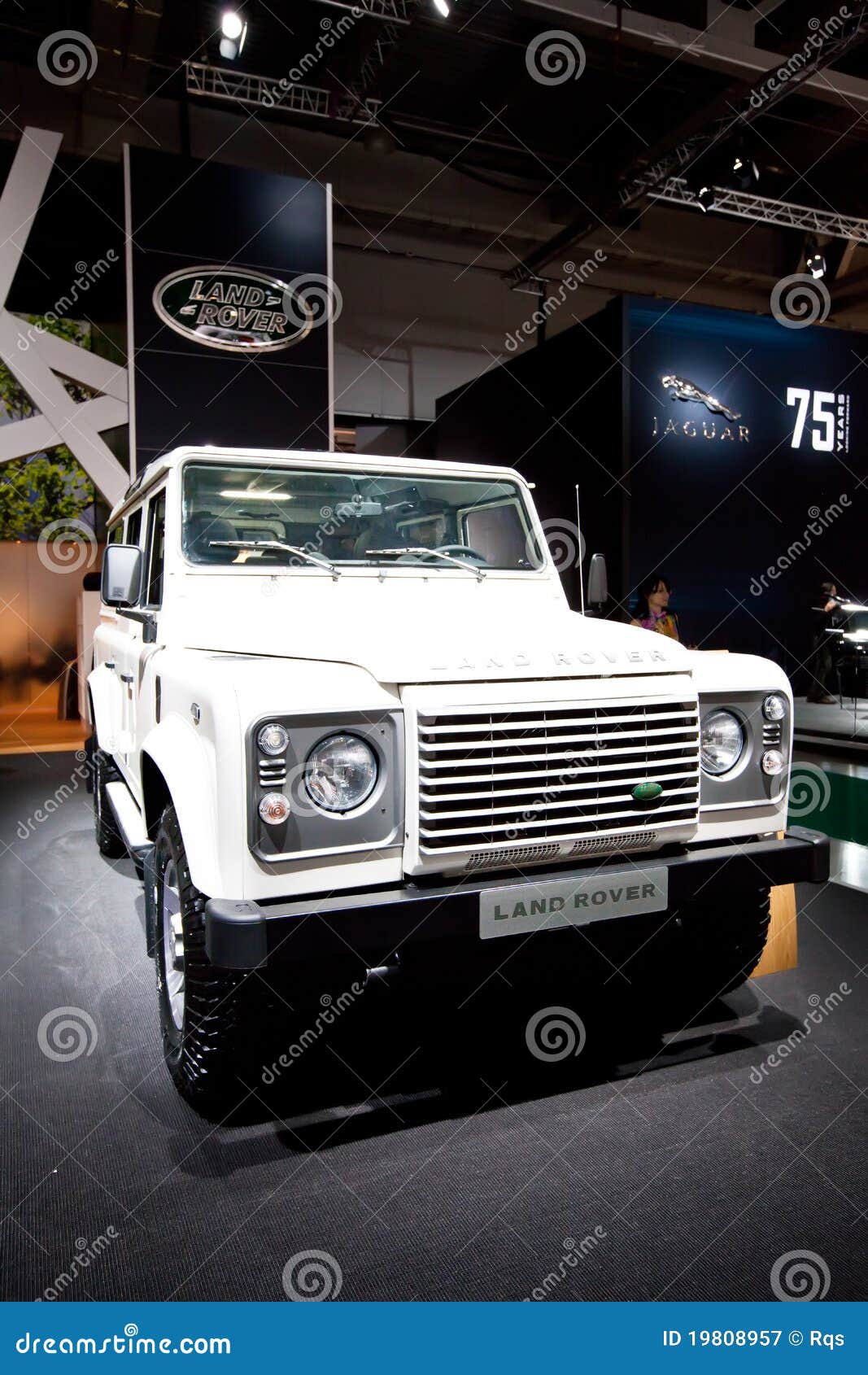 Automobile Bianca Land Rover Della Jeep Fotografia Editoriale ...