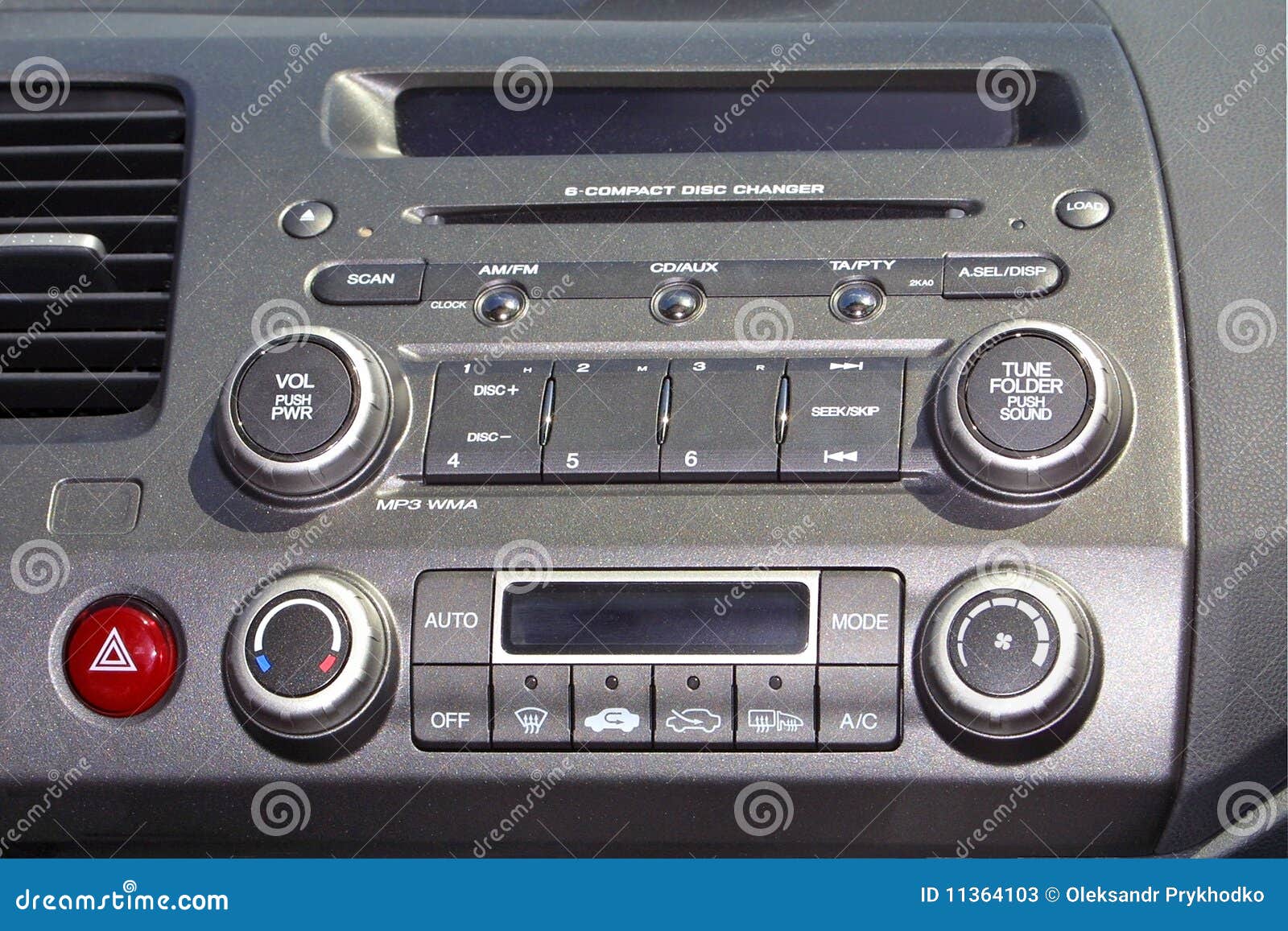 Automobile control board stock image. Image of cockpit - 11364103