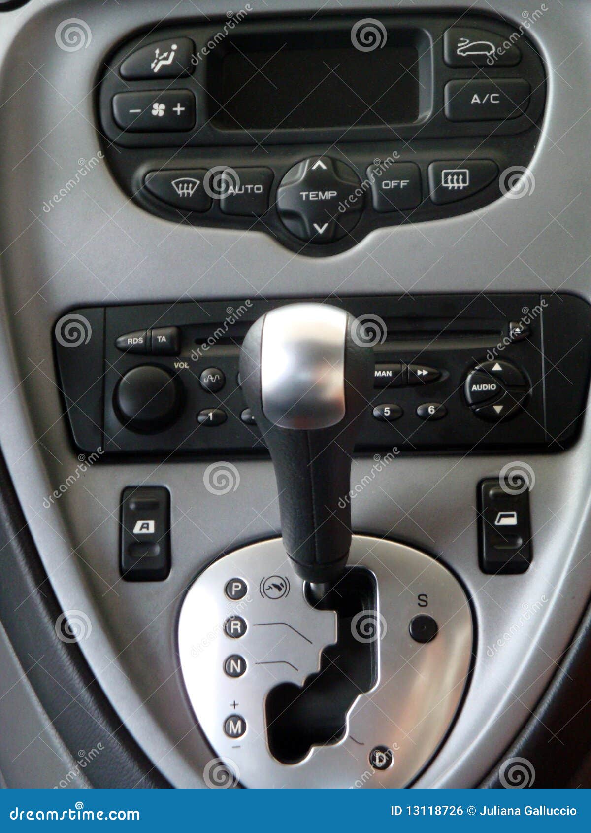 Automobile control panel stock photo. Image of controls - 13118726