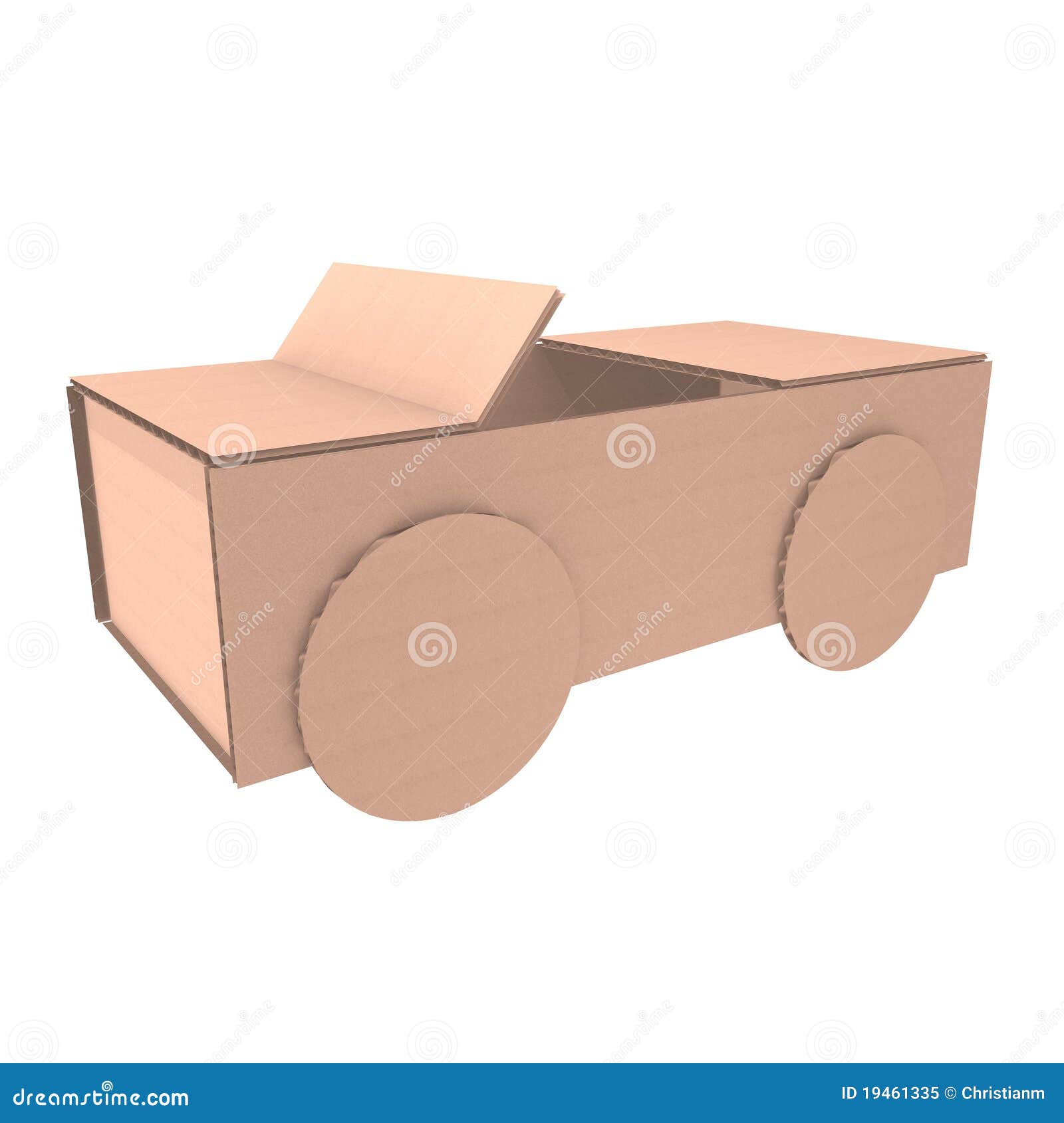 Automobile del cartone illustrazione di stock. Illustrazione di scatola ...