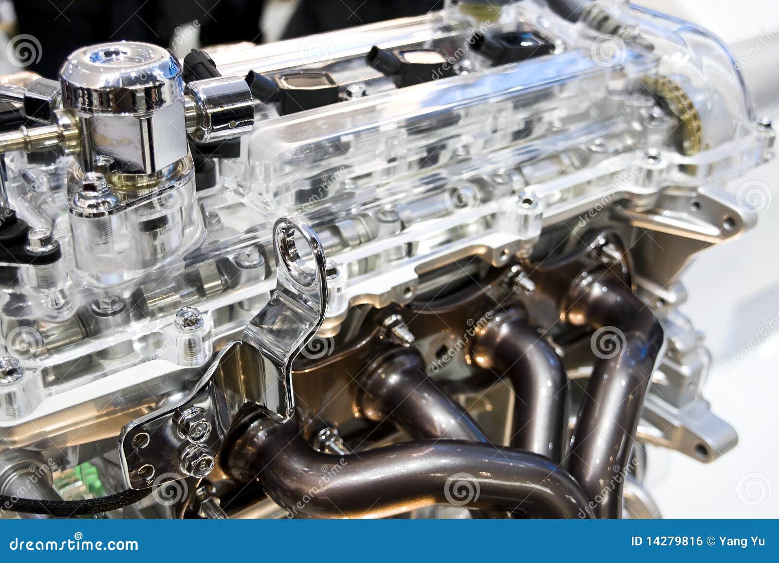 Automobile engine stock photo. Image of clean, polished - 14279816