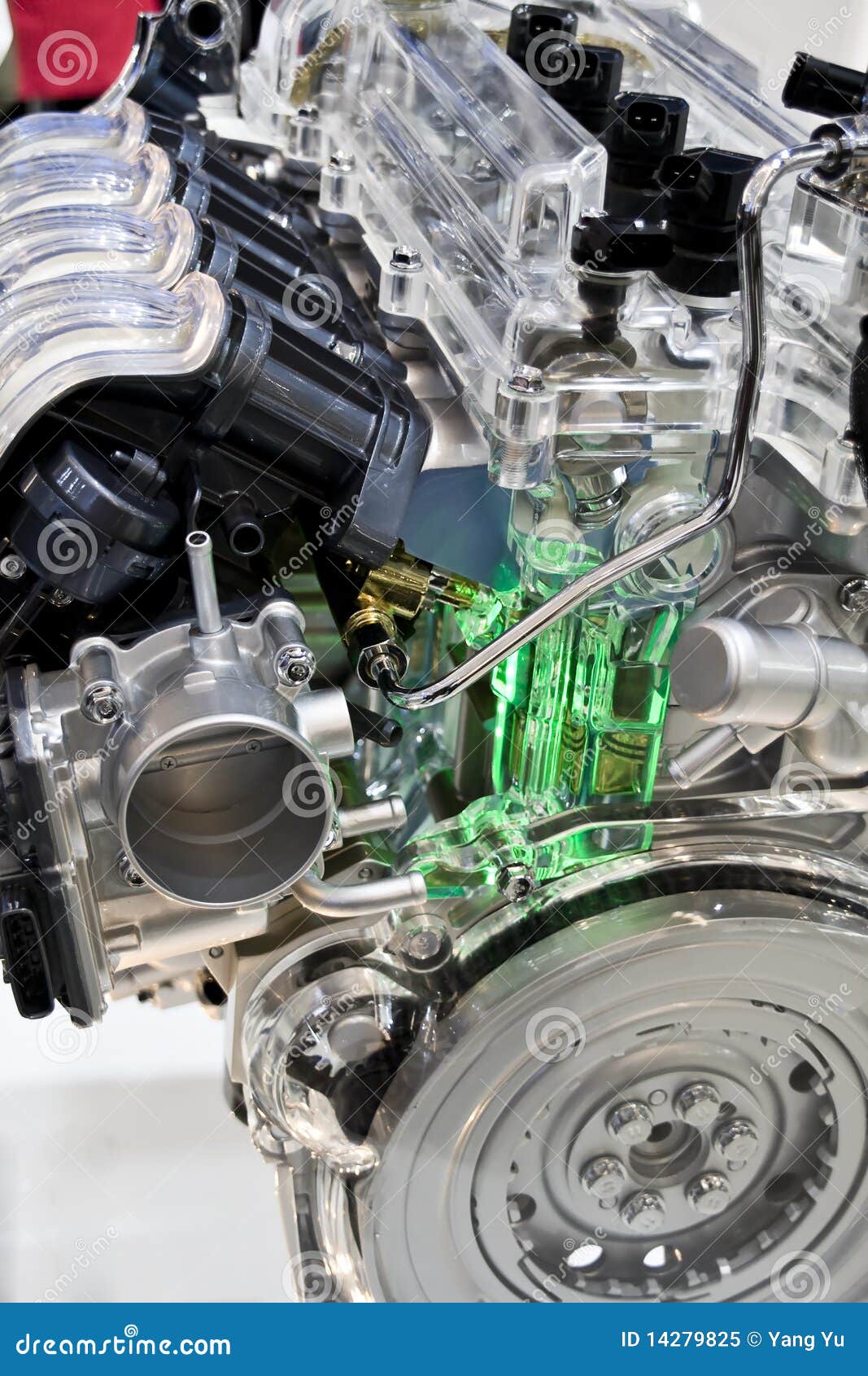 Automobile engine stock image. Image of cylinders, fuel - 14279825