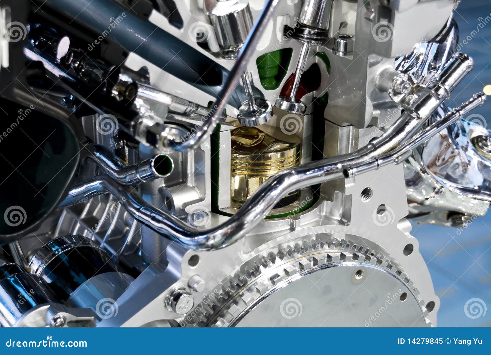 Automobile engine stock image. Image of camshaft, fuel - 14279845