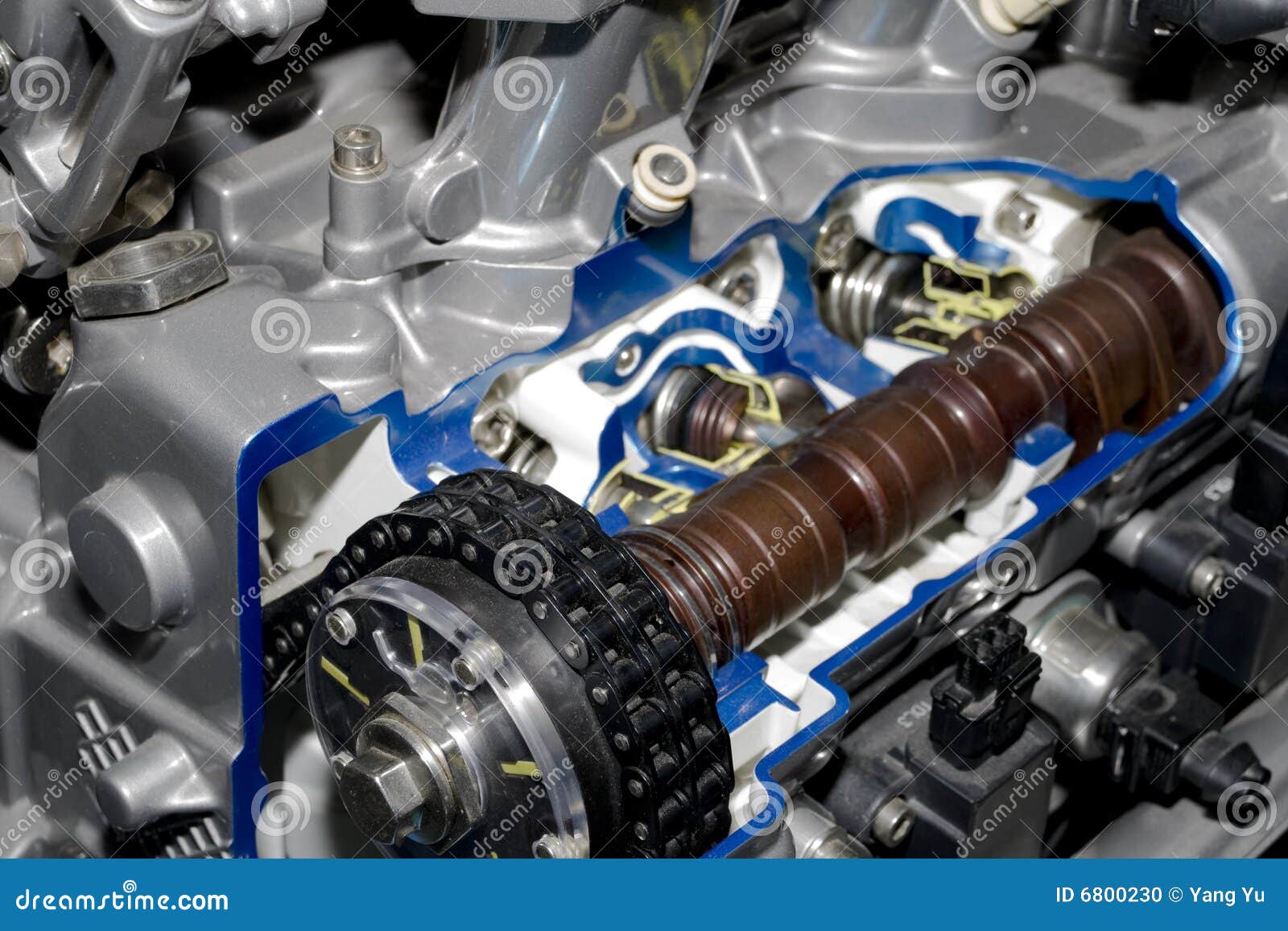 Automobile engine stock photo. Image of bright, future - 6800230