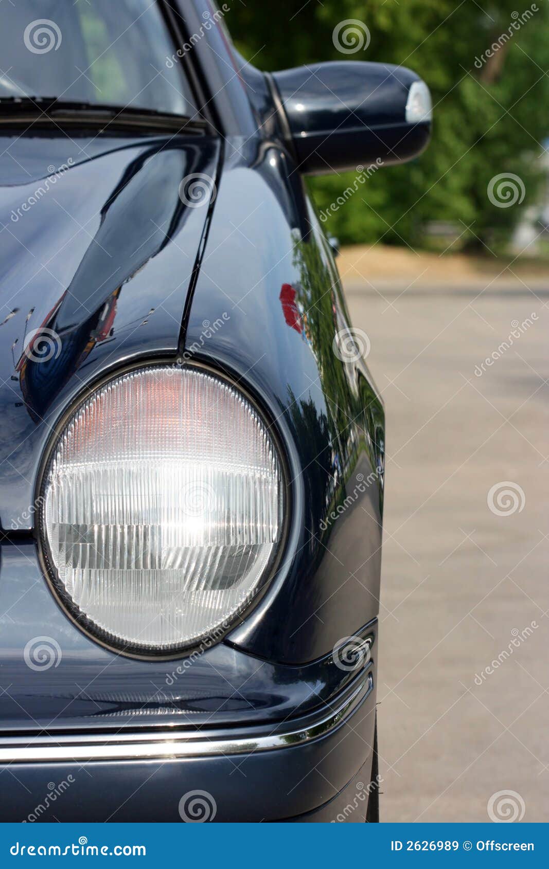 Automobile headlight stock image. Image of road, sales - 2626989