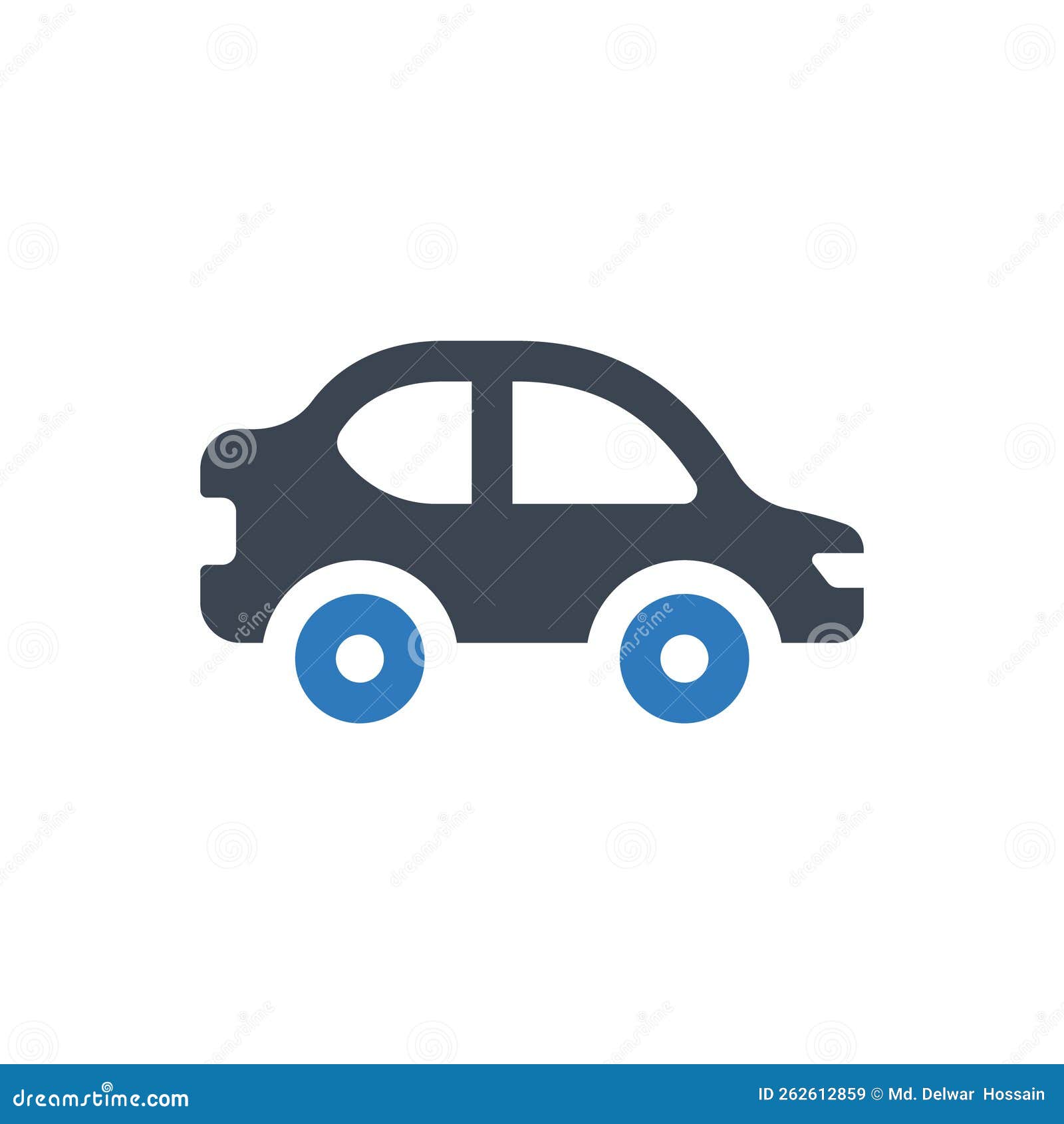 Automobile icon stock vector. Illustration of automobile - 262612859