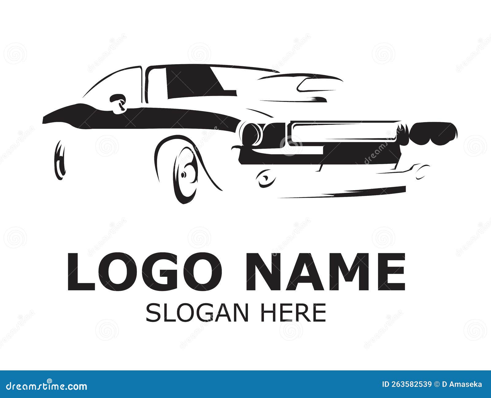 Automobile Logo Vector Design Stock Vector - Illustration of business ...